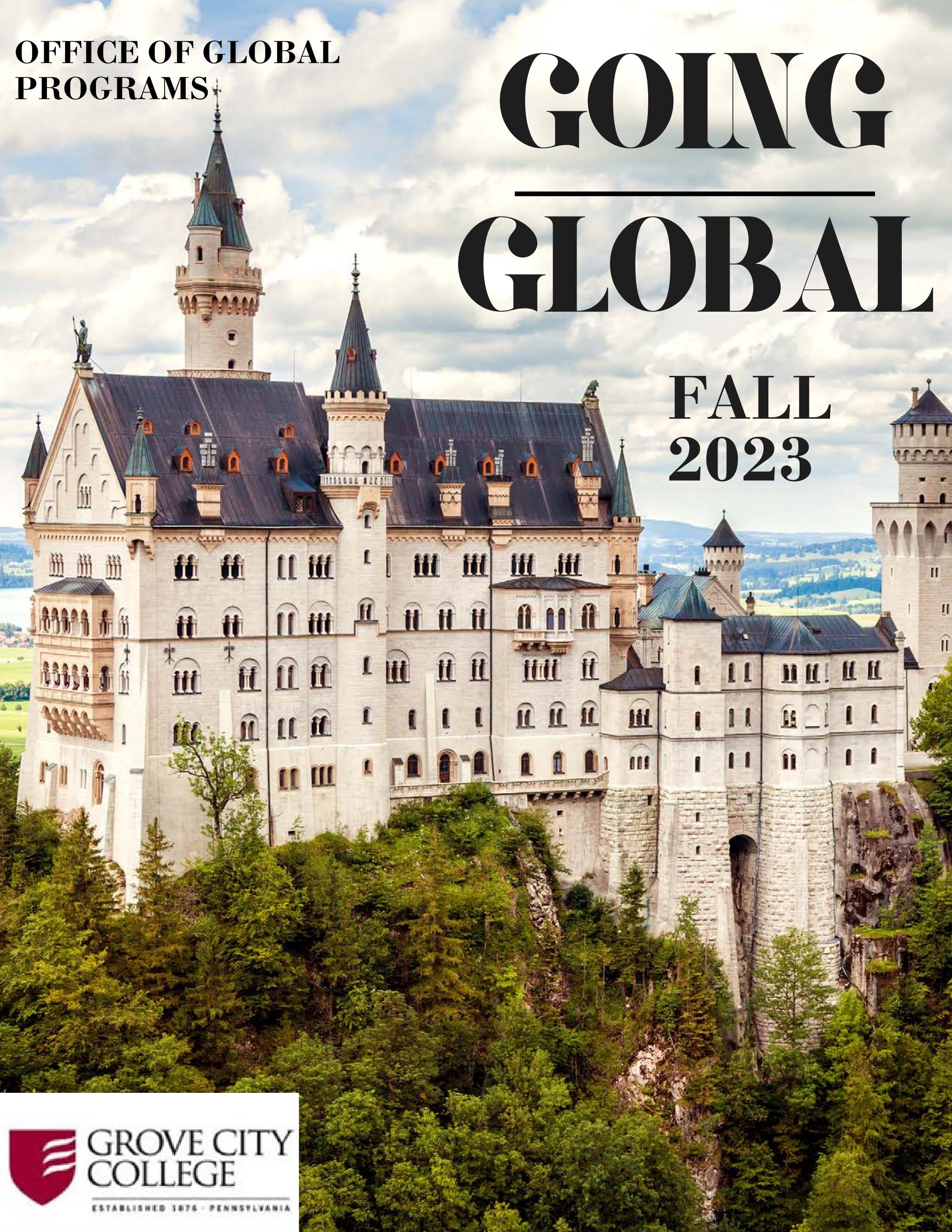 Office of Global Programs Newsletter – Fall 2023 by Grove City College ...