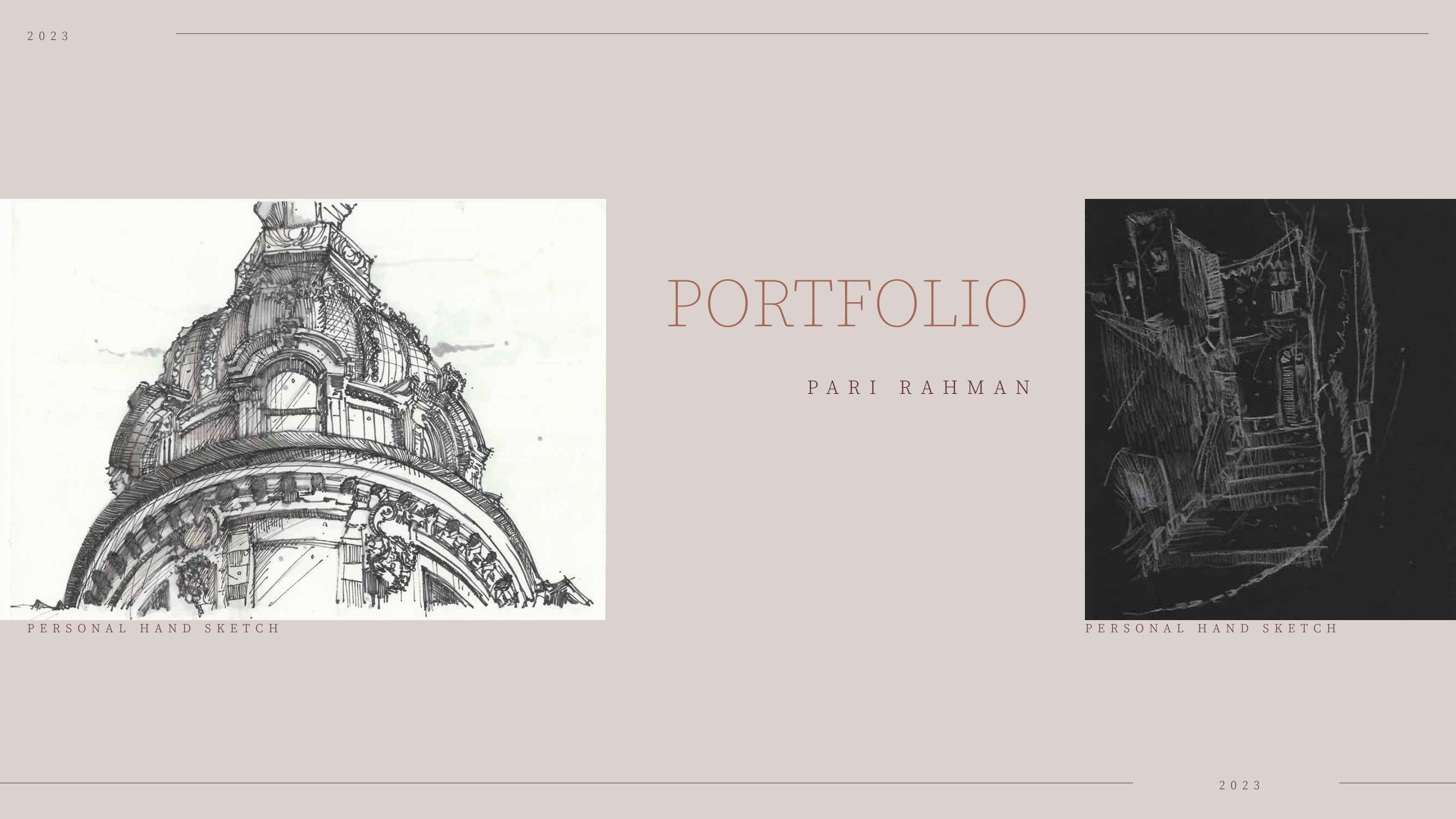 Portfolio1 by Pari Rahman - Issuu