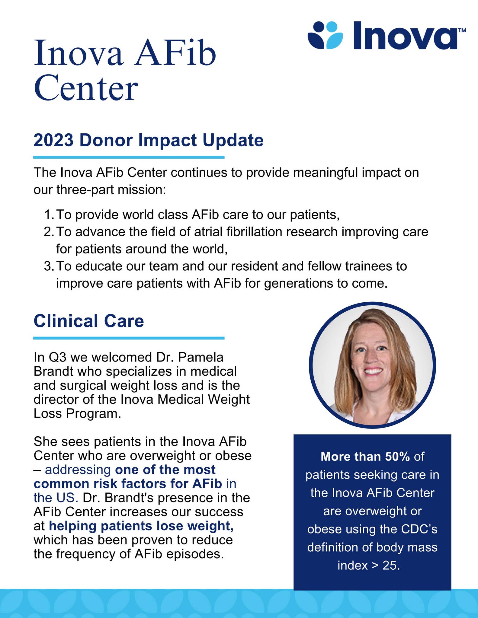 Inova AFib Center 2023 Donor Impact Update by Inova Health Foundation ...