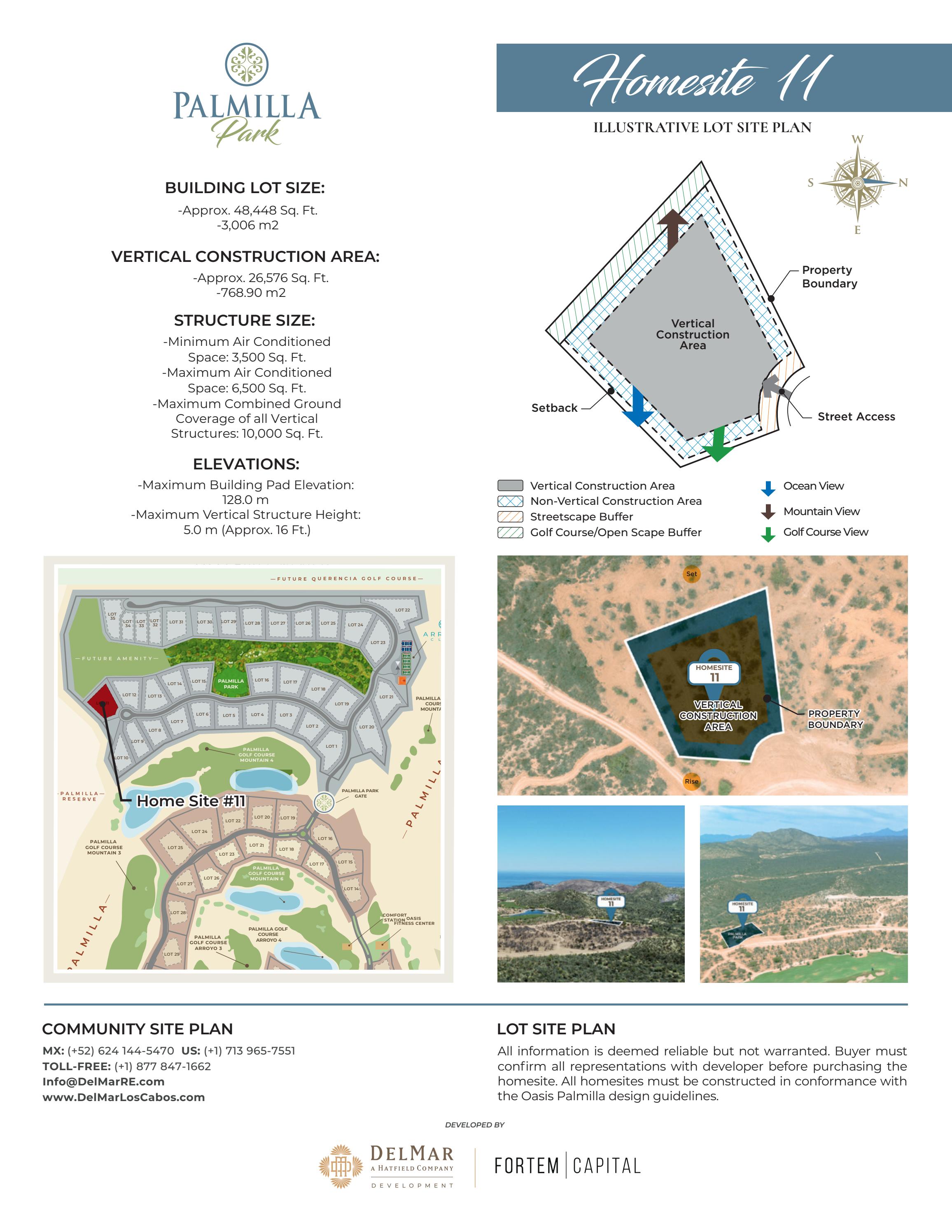 Palmilla Park Homesite 11 - Factsheet by Del Mar Real Estate - Issuu