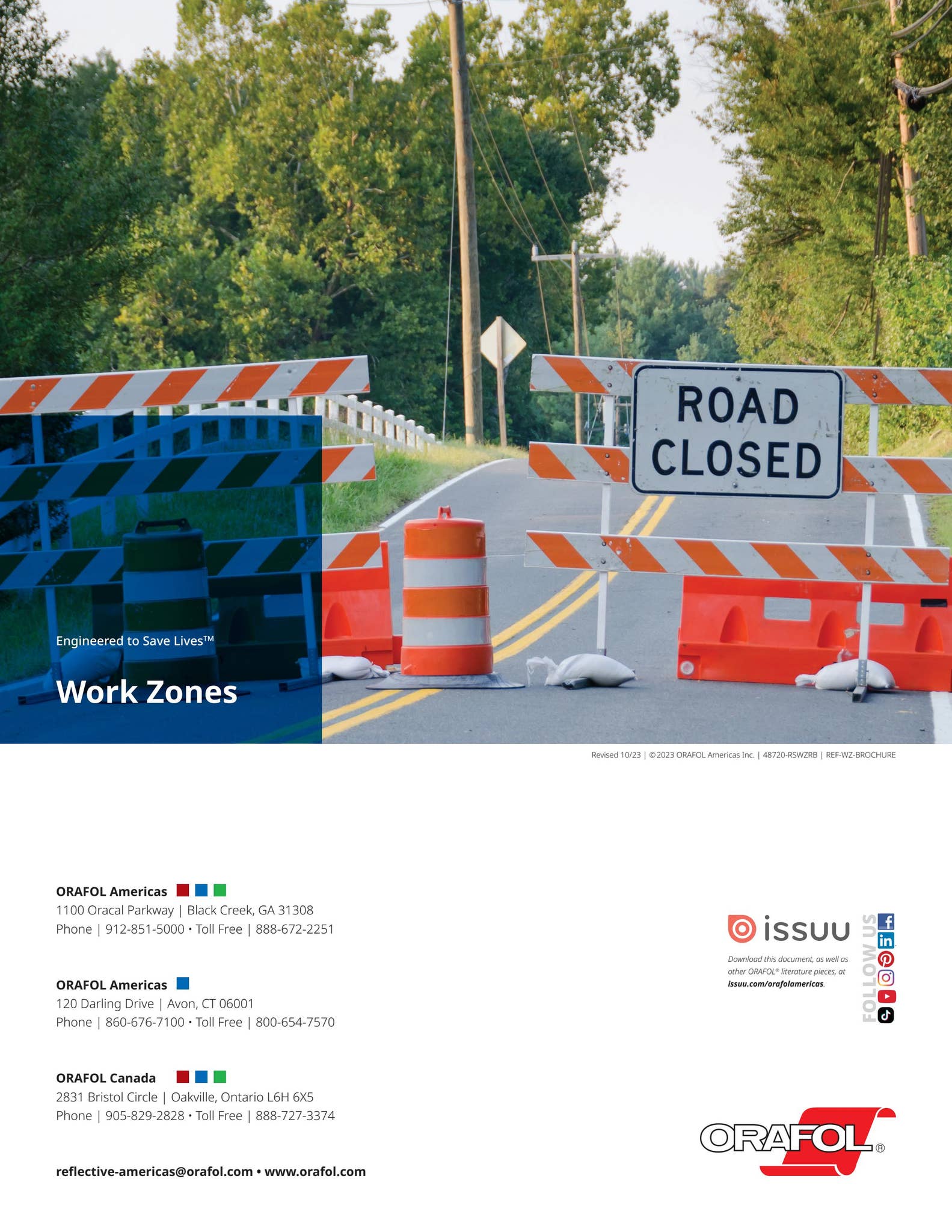 Reflective Solutions for Work Zones by ORAFOL Americas - Issuu