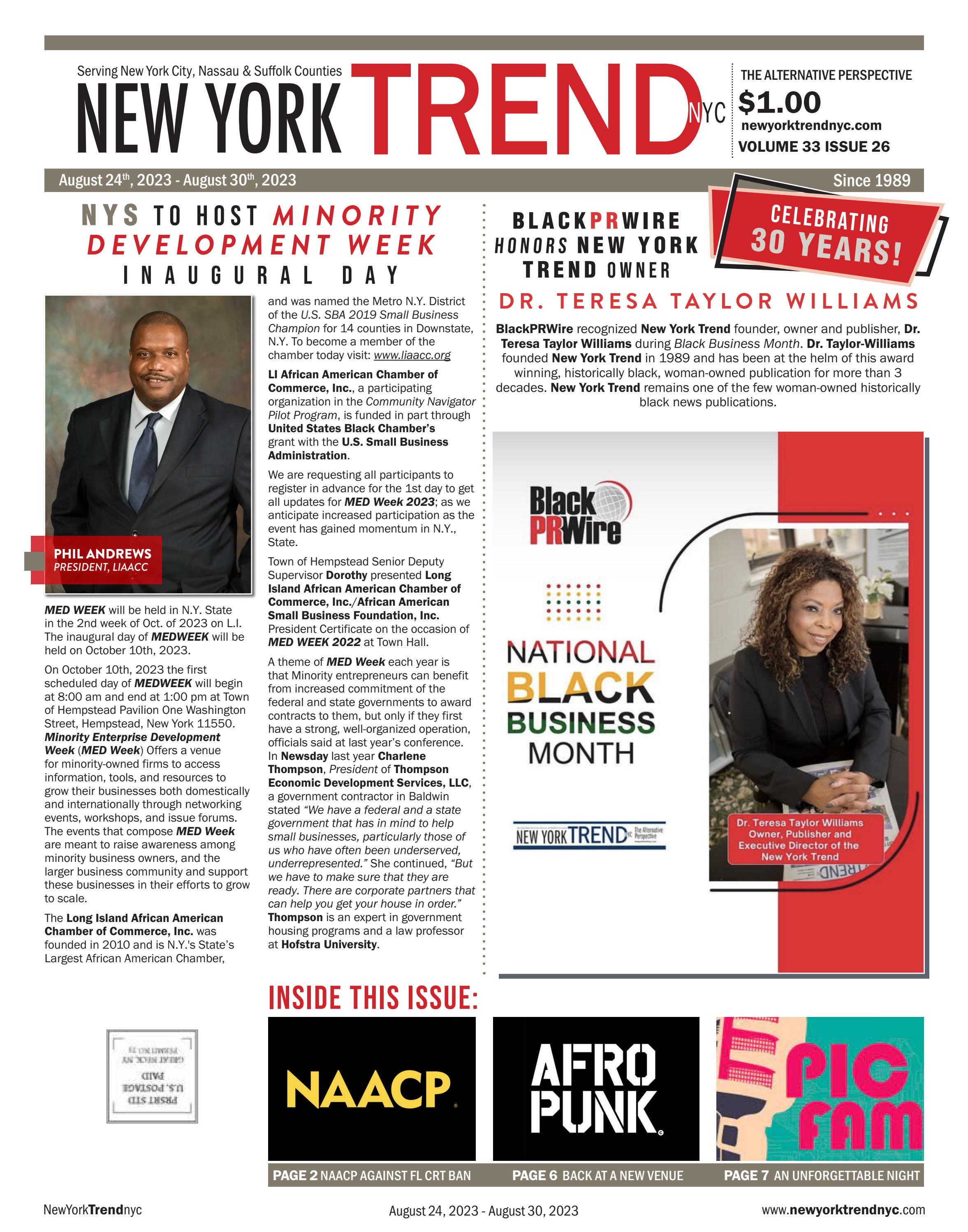 New York Trend NYC: August 24 – 30, 2023 by Teresa WIlliams - Issuu