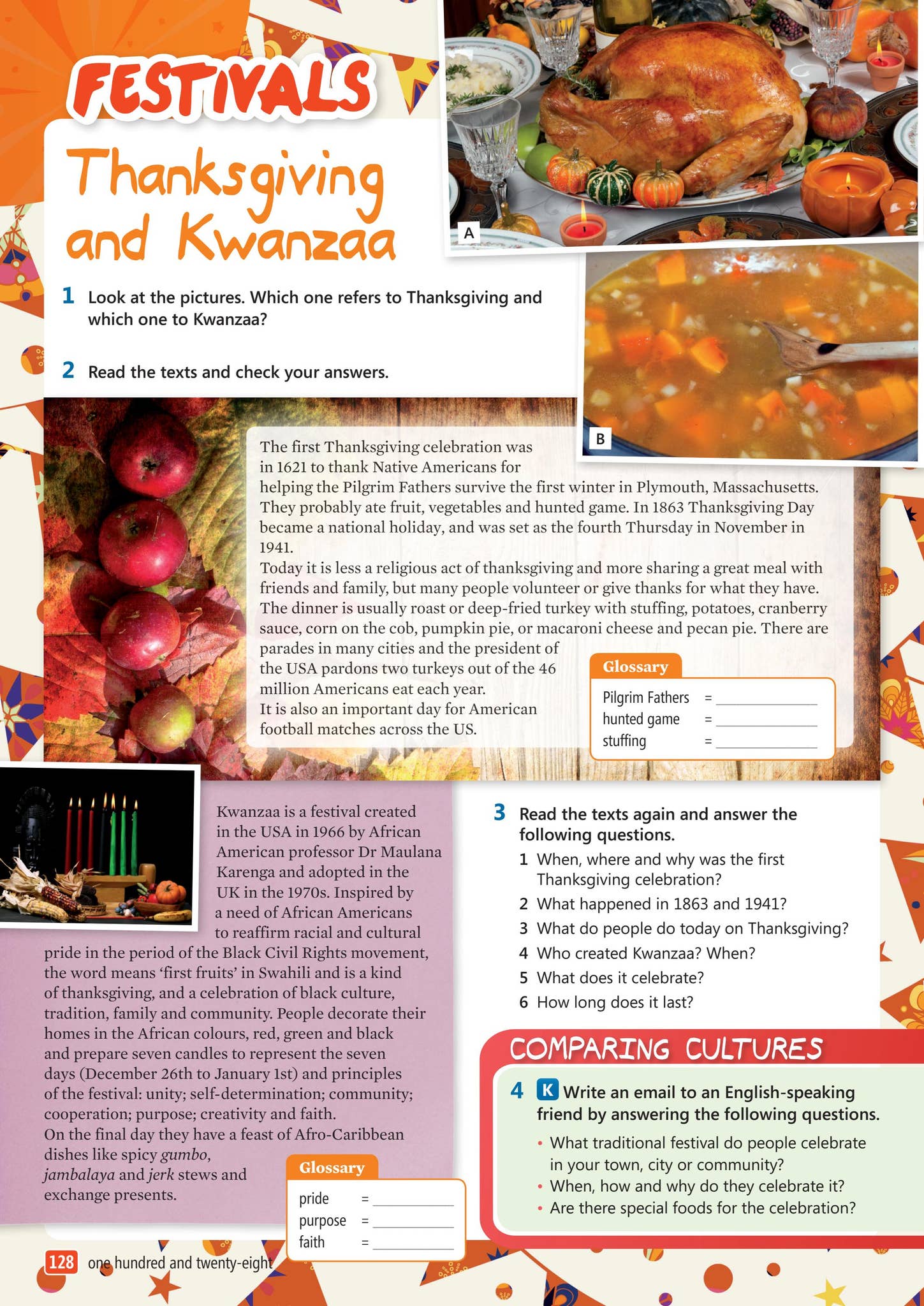 Thanksgiving Day | Lesson A2 level by ELI Publishing - Issuu