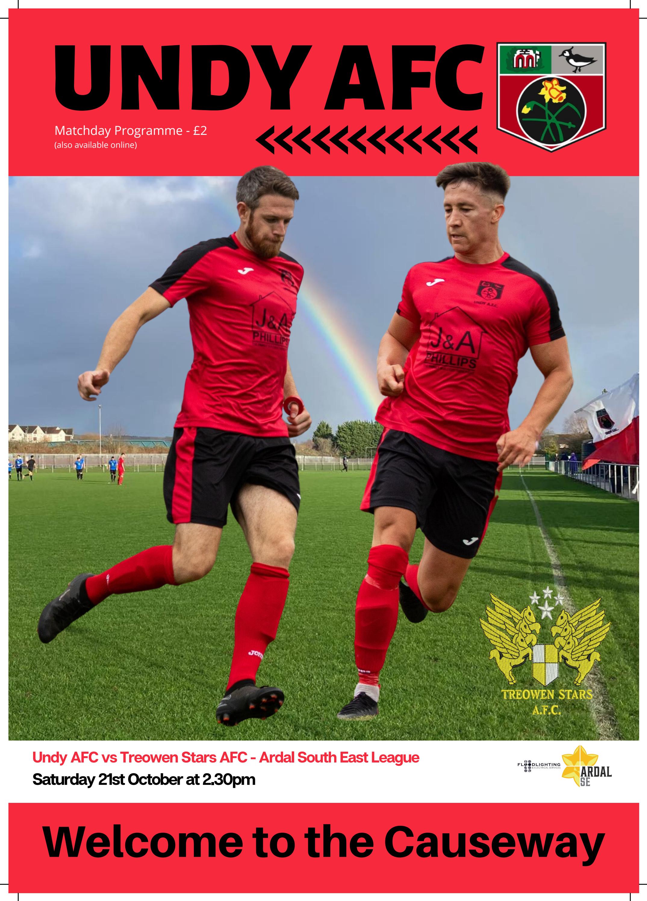 Undy AFC vs Treowen Stars AFC - Saturday 21st October by Andrew ...