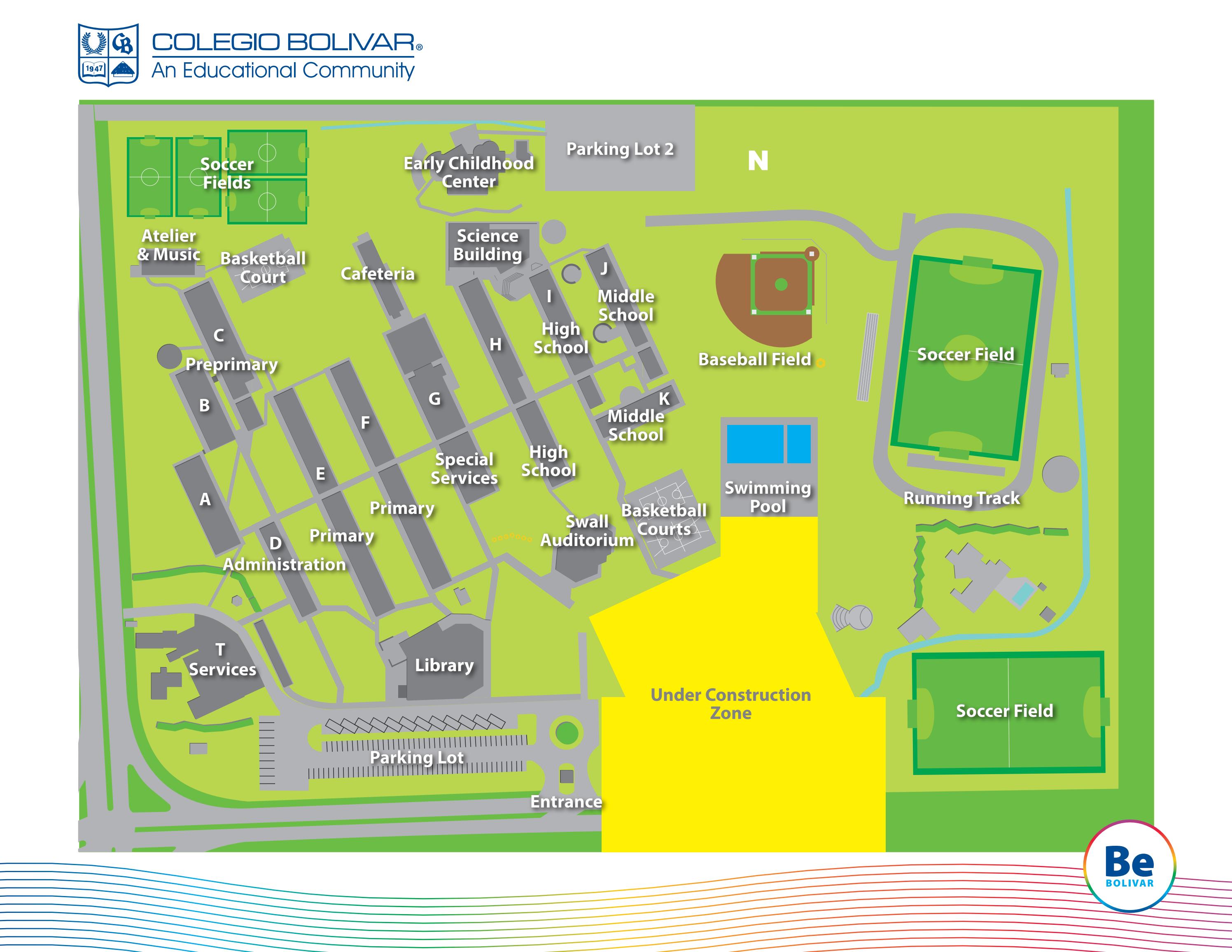 Colegio Bolívar Mapa Campus by Colegio Bolívar - Issuu