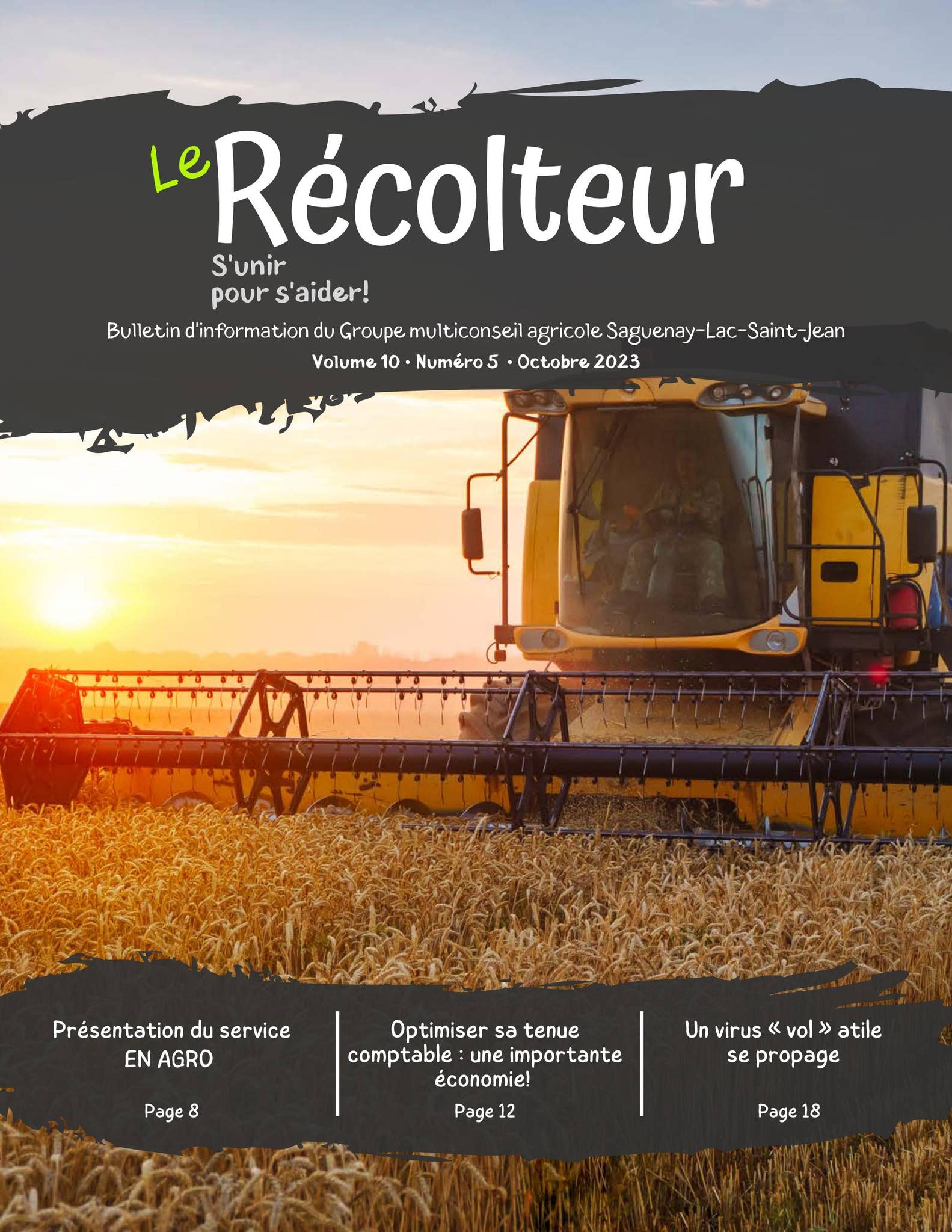 Le Récolteur de septembre 2023 by GMA Saguenay-Lac-Saint-Jean - Issuu
