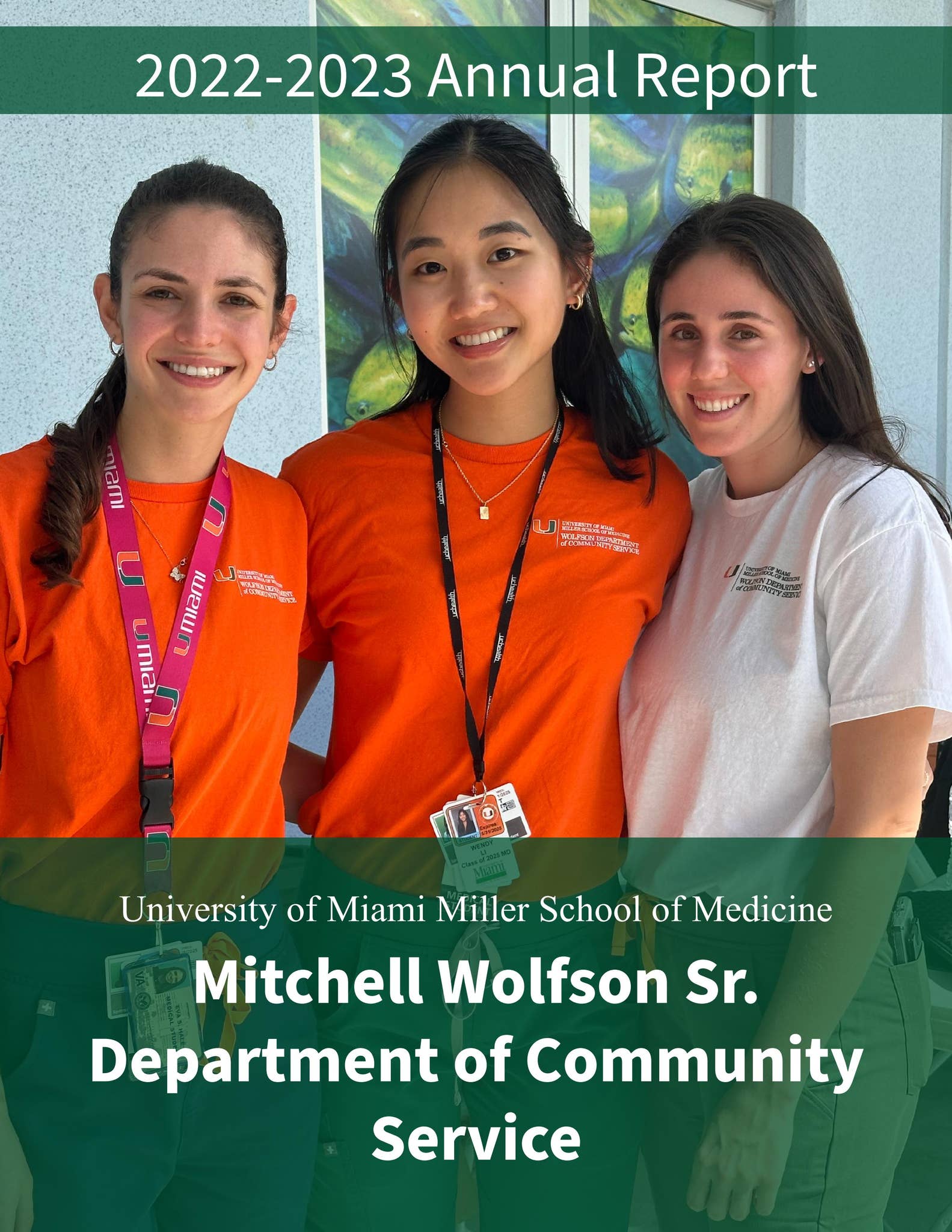 2022-2023 DOCS Annual Report by UMMSM Mitchell Wolfson, Sr. Department ...