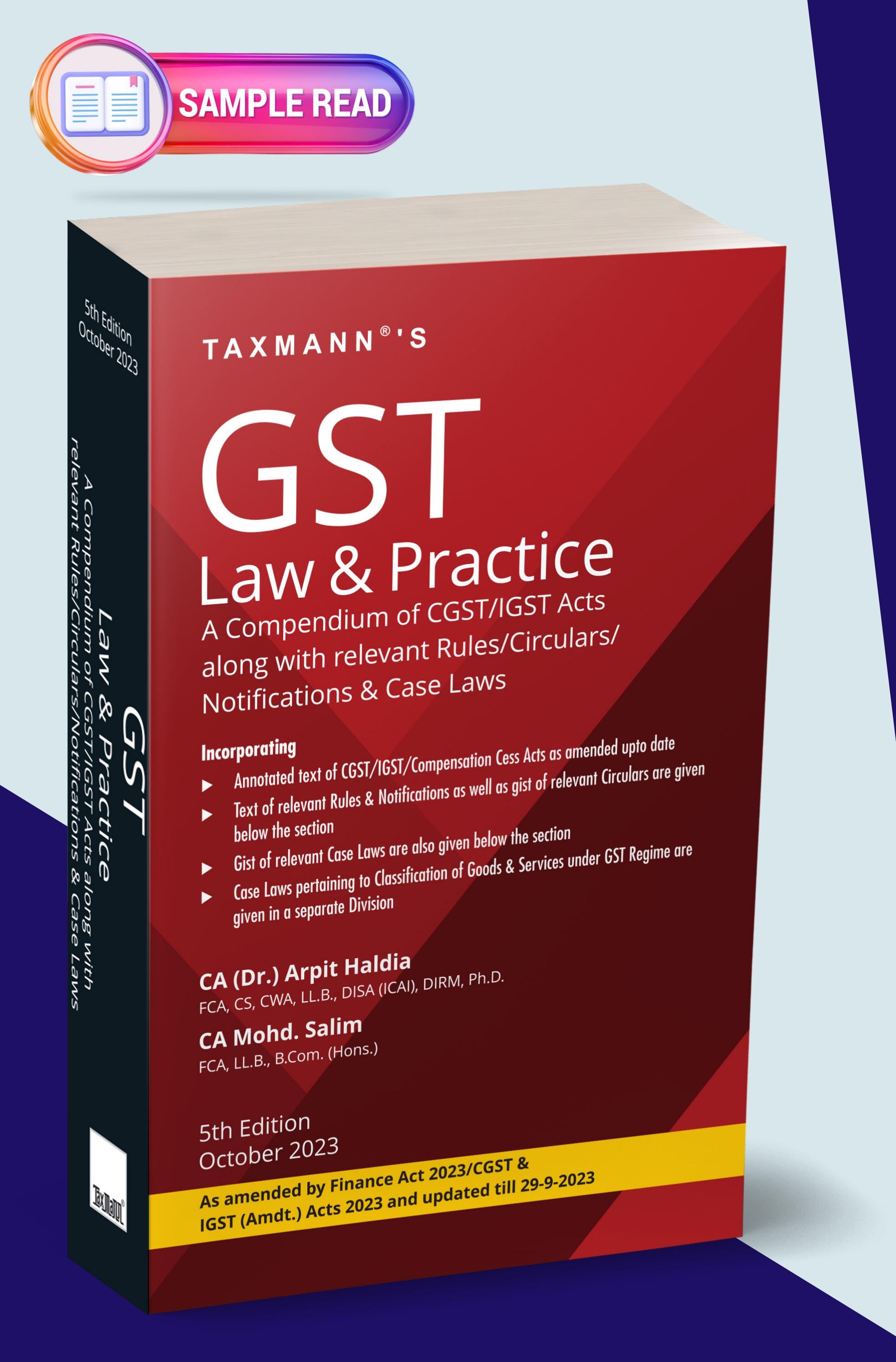 Taxmann's GST Law & Practice by Taxmann - Issuu