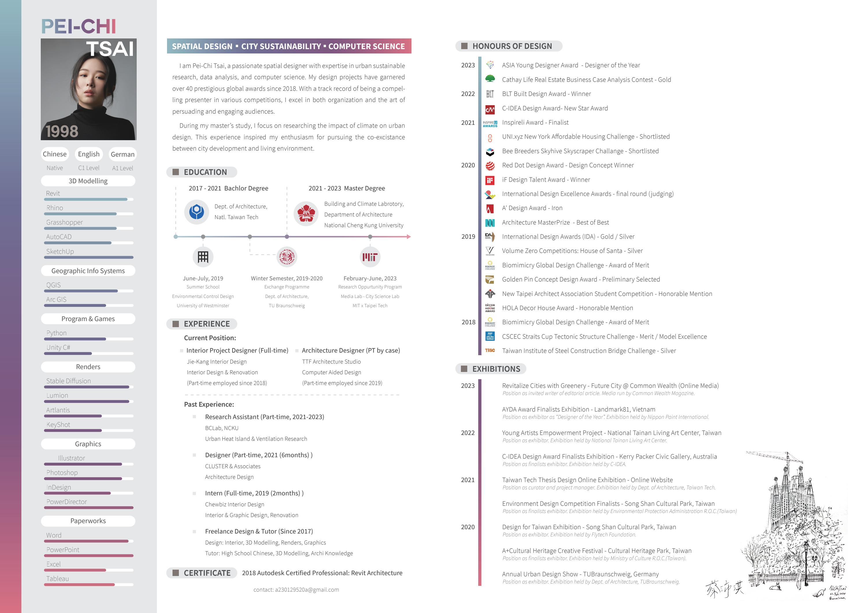 Pei-Chi Tsai Curriculum Vitae (CV) by Peggy Maggie - Issuu