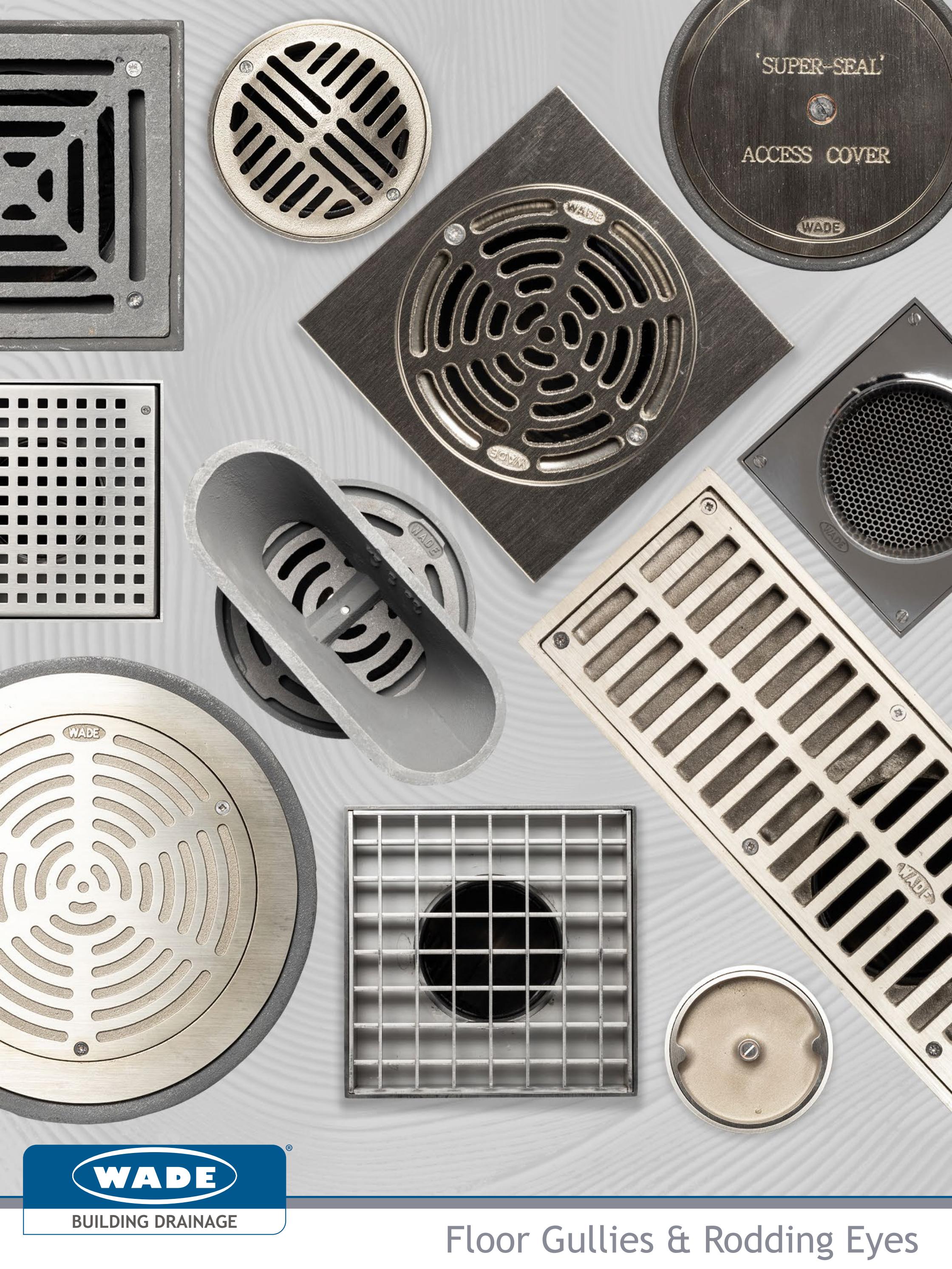 Wade Floor Gullies & Rodding Eyes Brochure by Alumasc Water Management ...