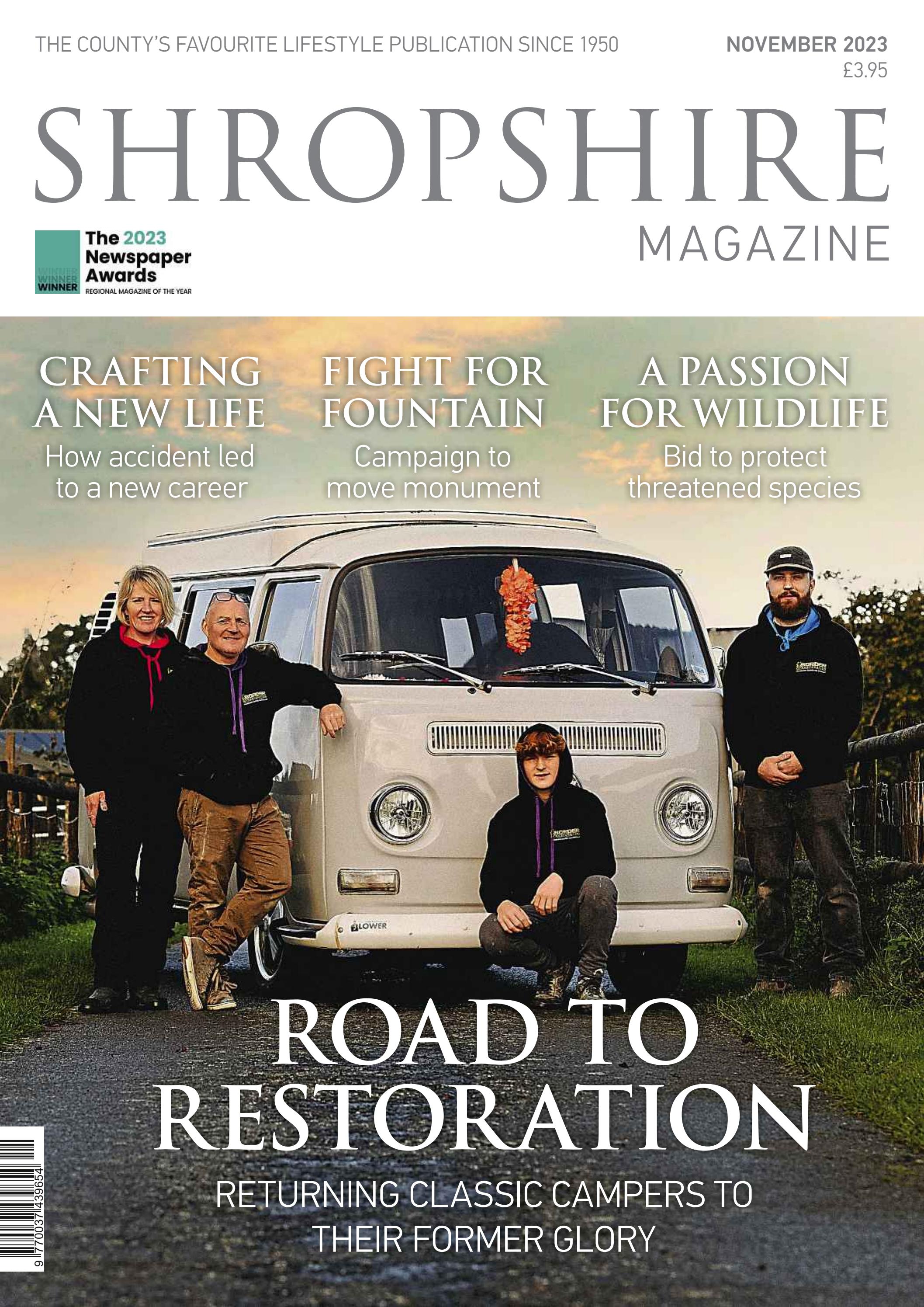 Shropshire Magazine November 2023 by MNA_Media - Issuu