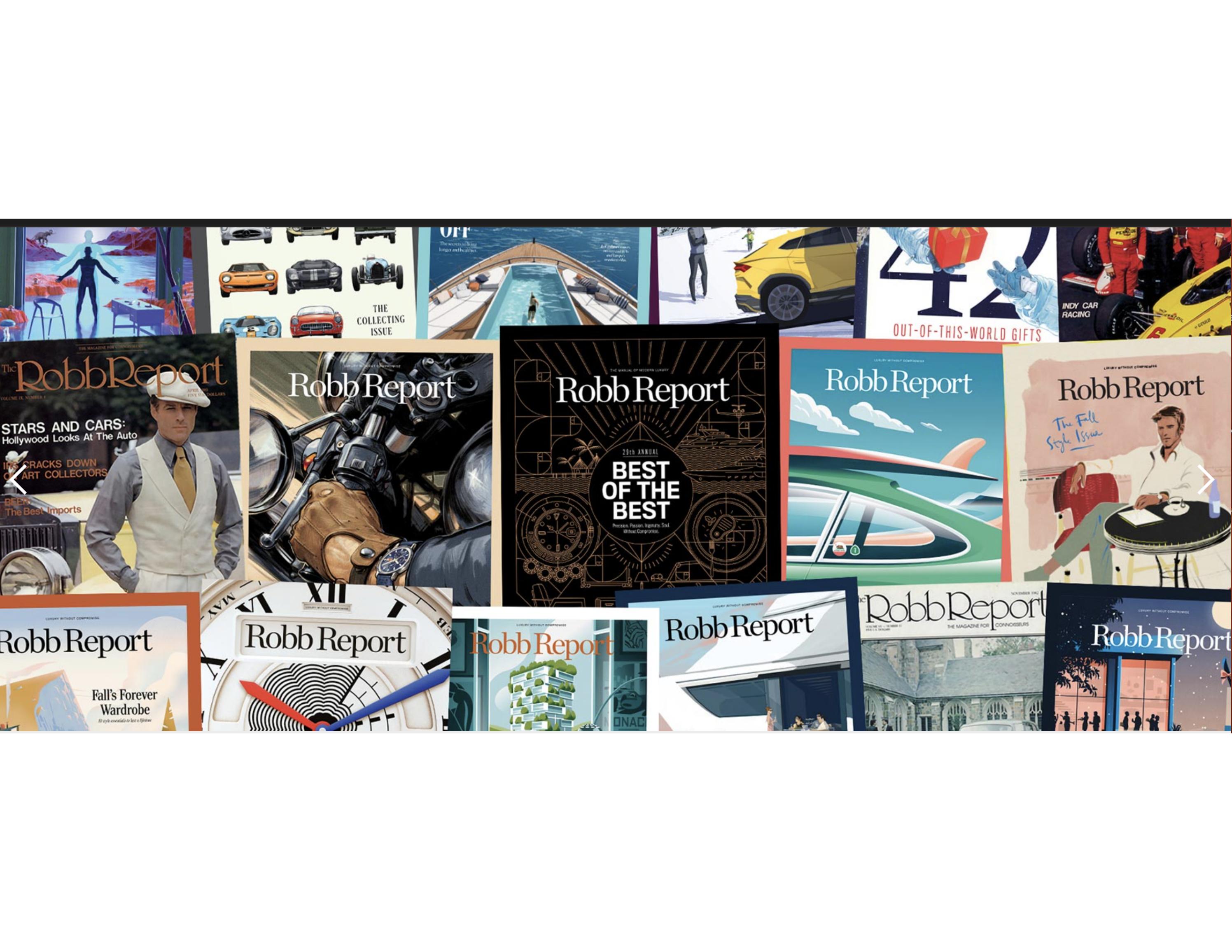 Collection of Articles for Robb Report Magazine by Victoria Veilleux ...