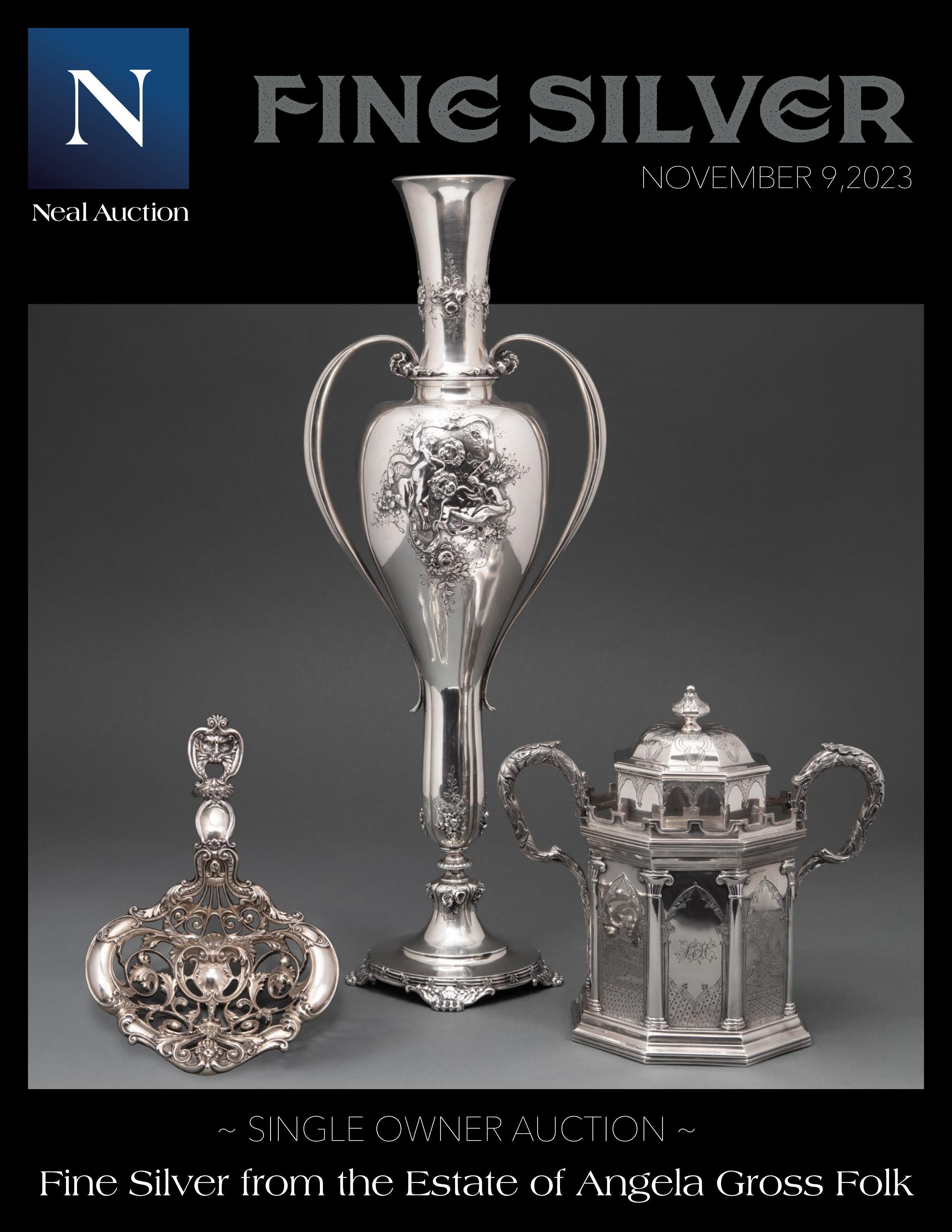 The Estate Angela Gross Folk Fine Silver Auction by Neal Auction - Issuu