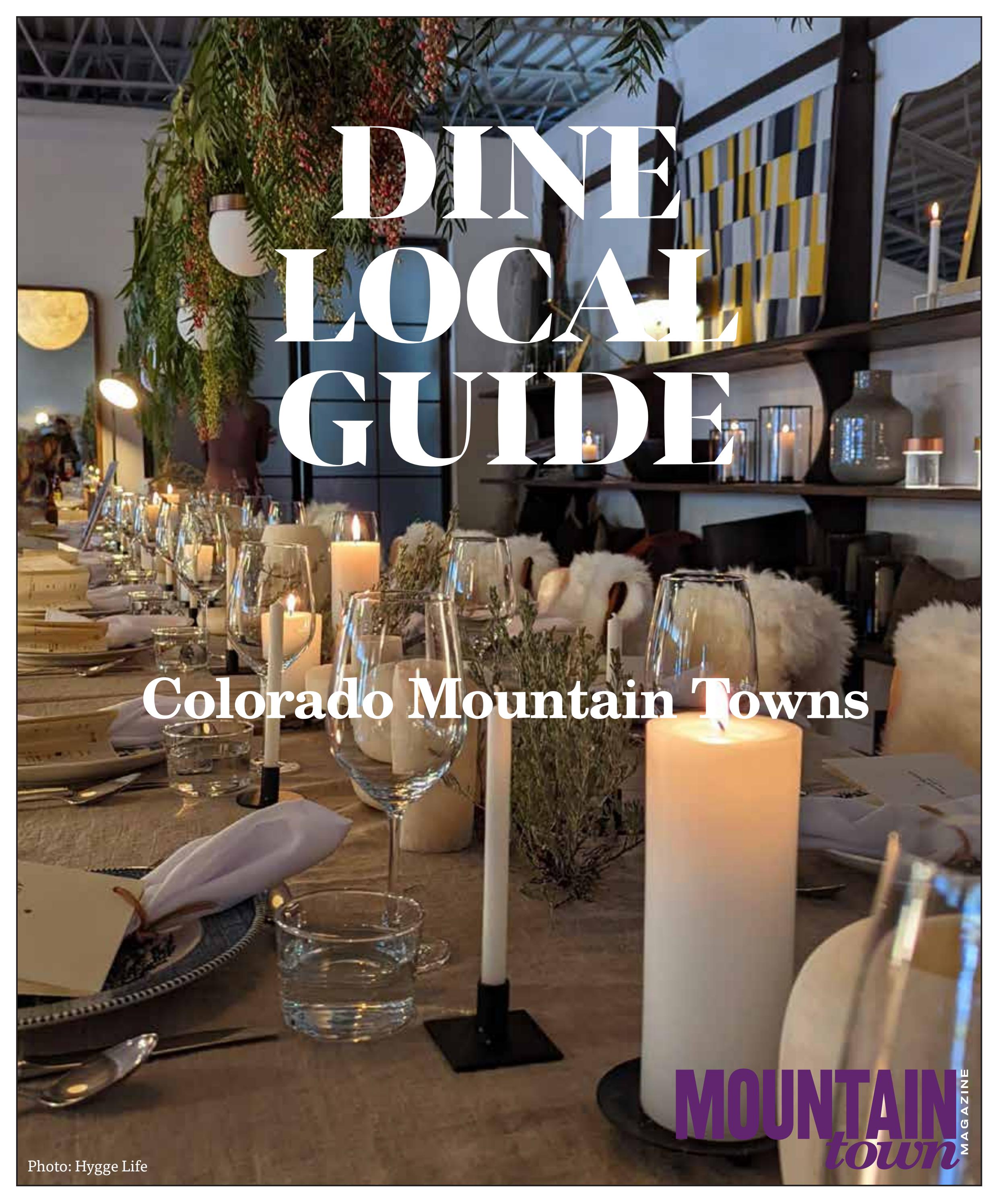 Dine Local Guide - Colorado Mountain Towns Issue 1 by Mountain Town ...