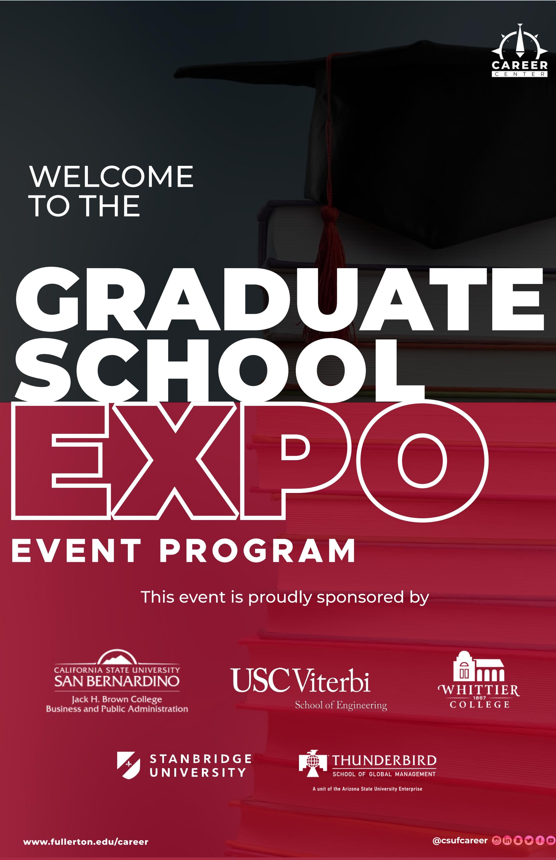 Graduate School Expo Program Fall 2023 by Career Center - Issuu