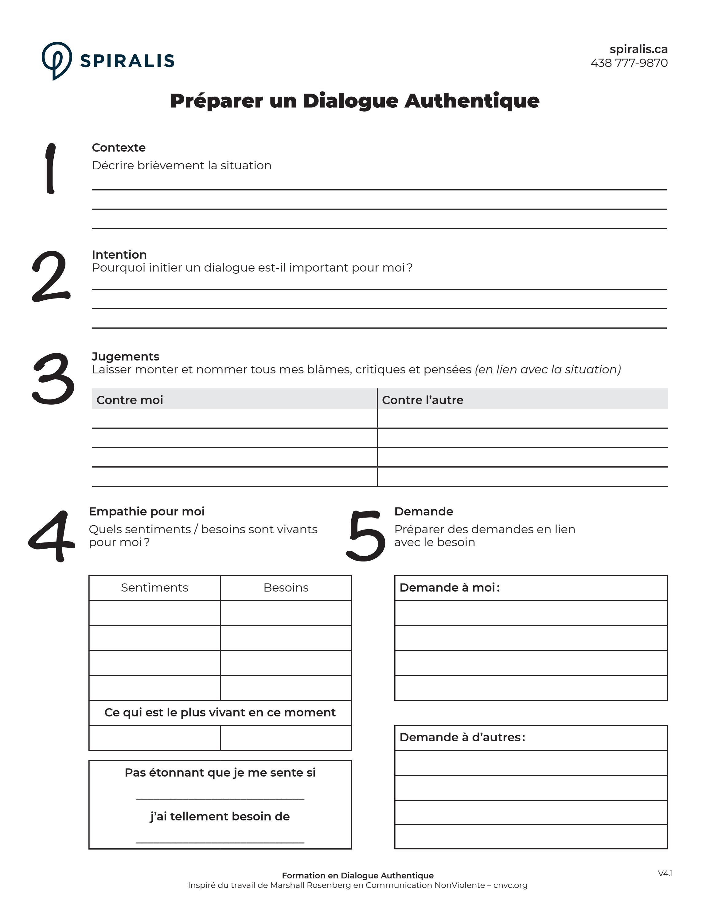 Document se preparer au dialogue authentique by Bruno TISON - Issuu