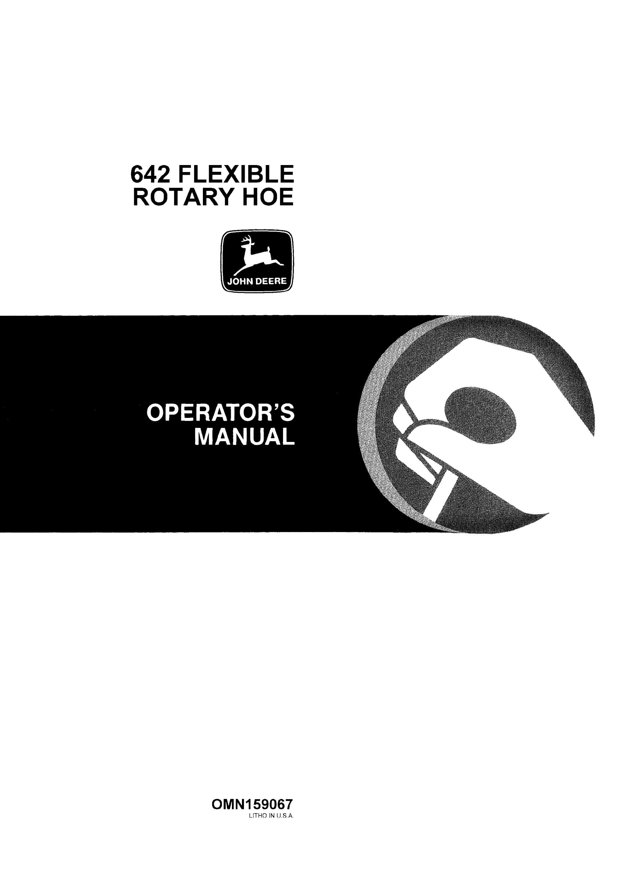 John Deere 642 Flexible Rotary Hoe Operator’s Manual Instant Download ...