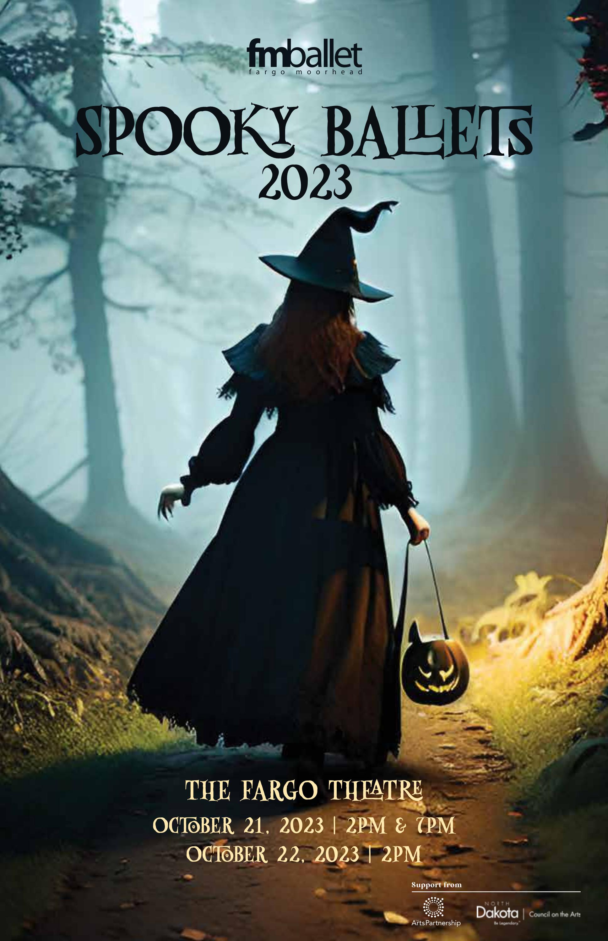 Spooky Ballets 2023 Playbill by Fargo-Moorhead Ballet - Issuu