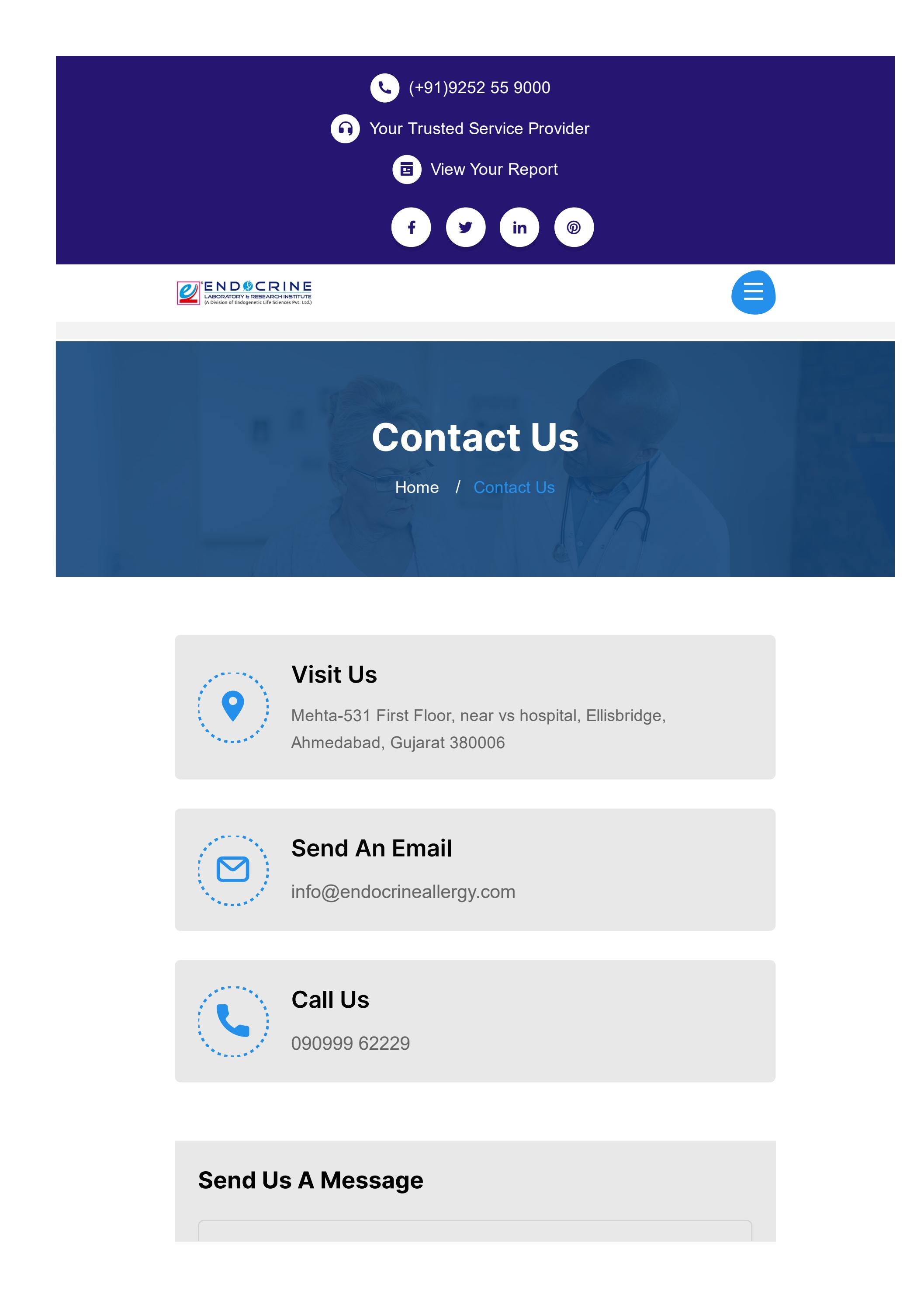 Endocrine lab Ahmedabad contact number by Endocrinehealth - Issuu