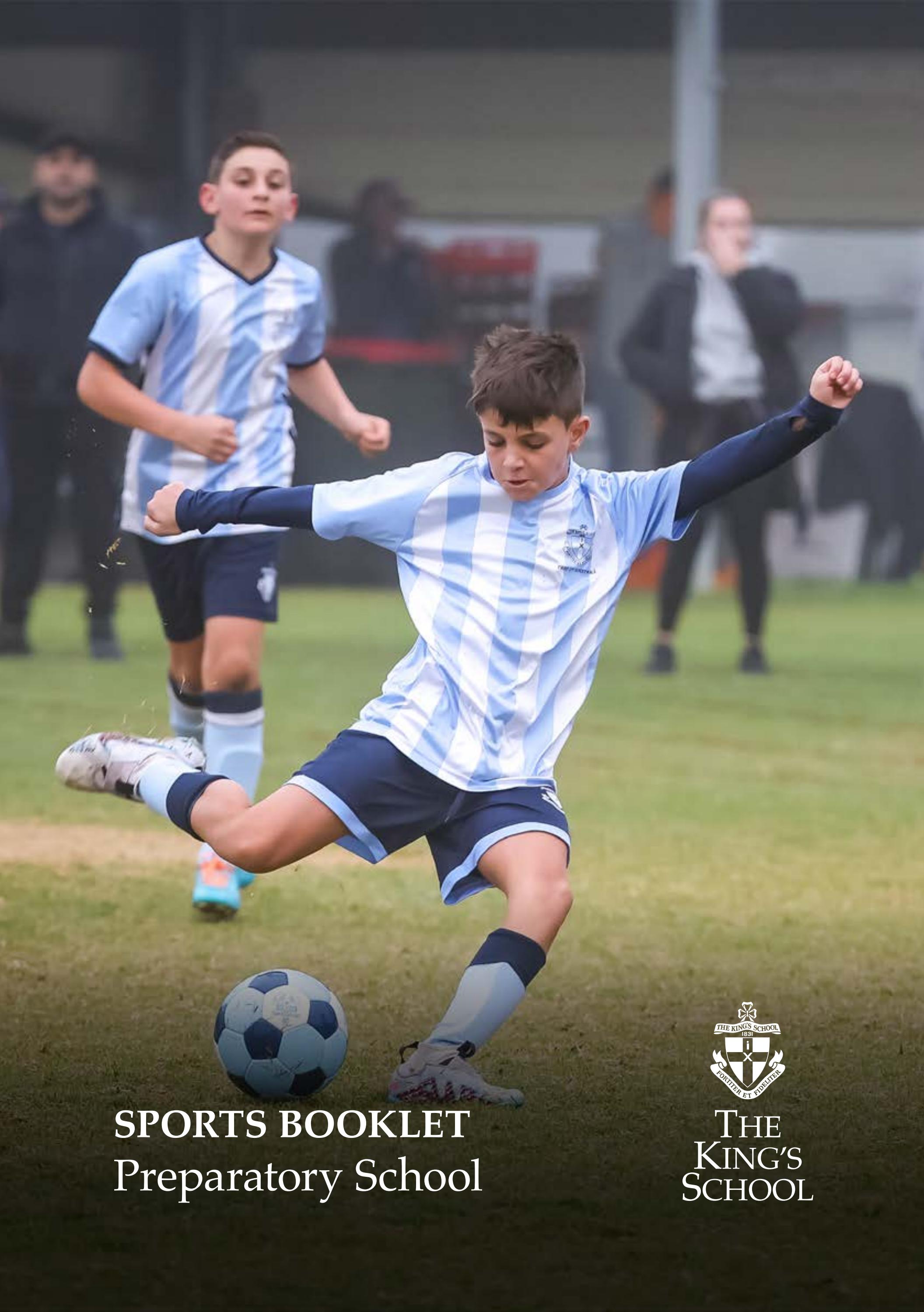 Prep Sports Booklet by thekingsschool_official - Issuu