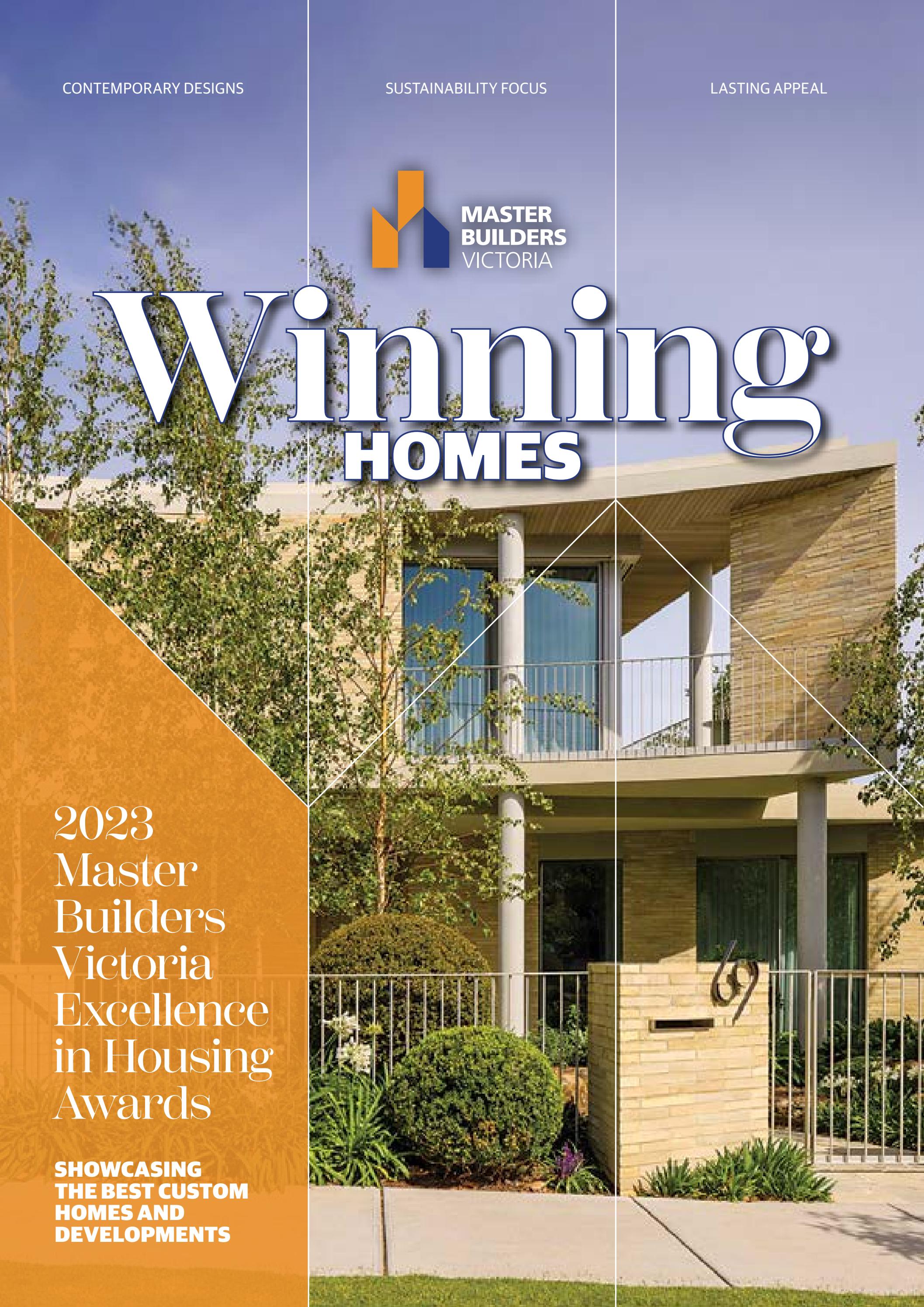 Master Builders Victoria Winning Homes 2023 by News Corp Custom ...