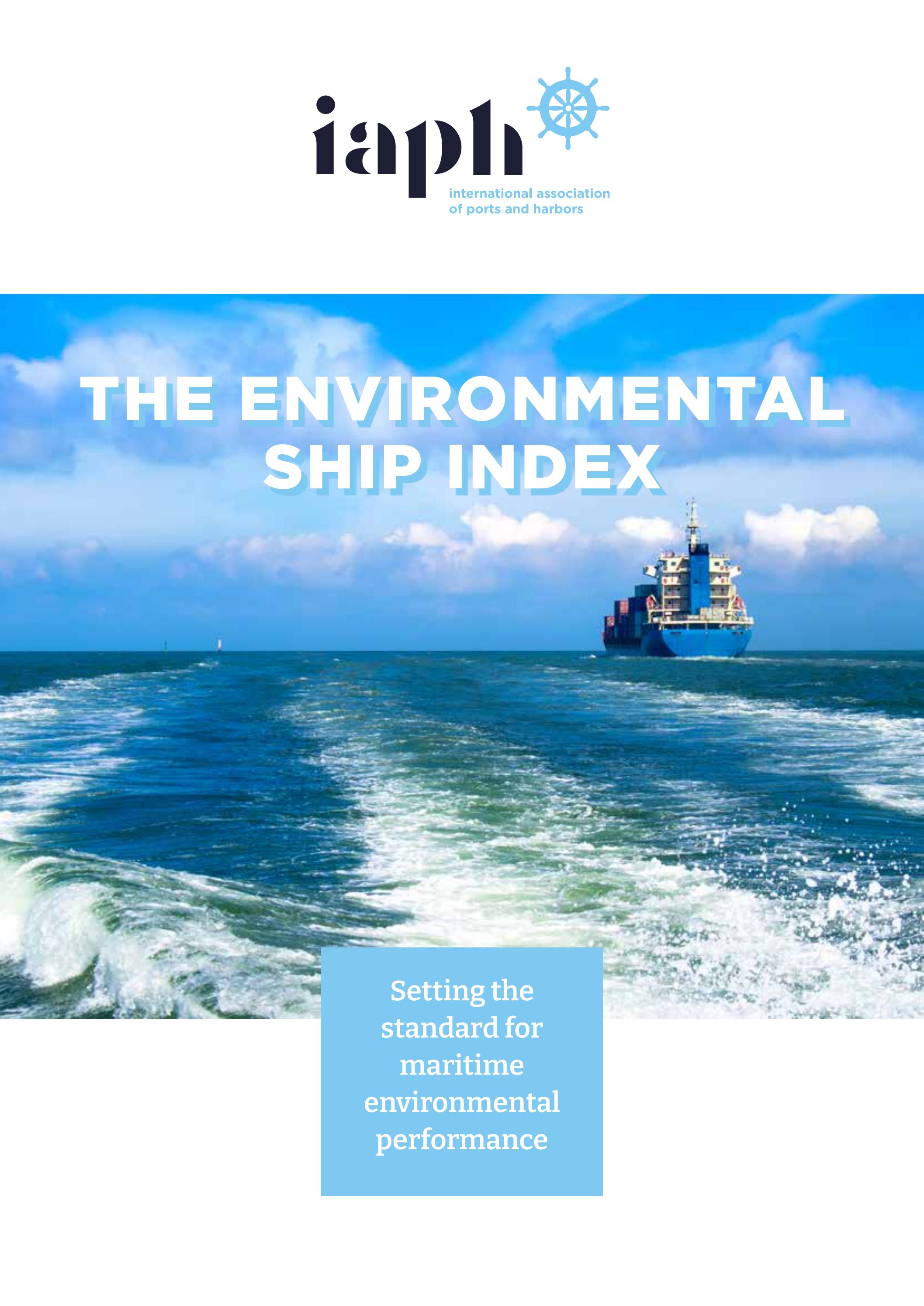 IAPH Environmental Ship Index - a whitepaper for incentive providers ...