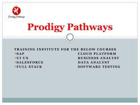 Best Full Stack Java institute in Pune Pimple Saudagar by Prodigy Pathways - Issuu