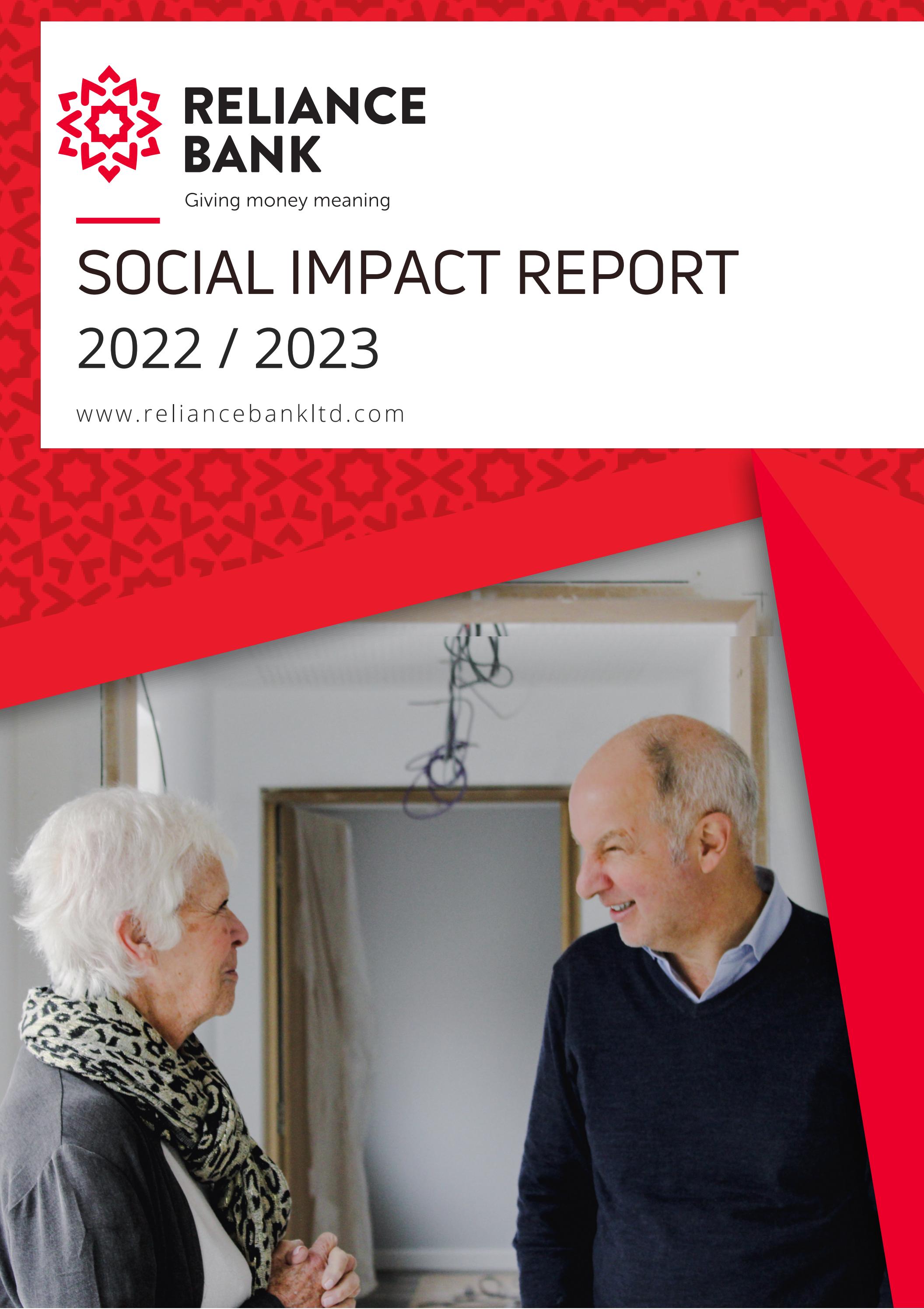 Reliance Bank - Social Impact Report by Reliance Bank Ltd - Issuu