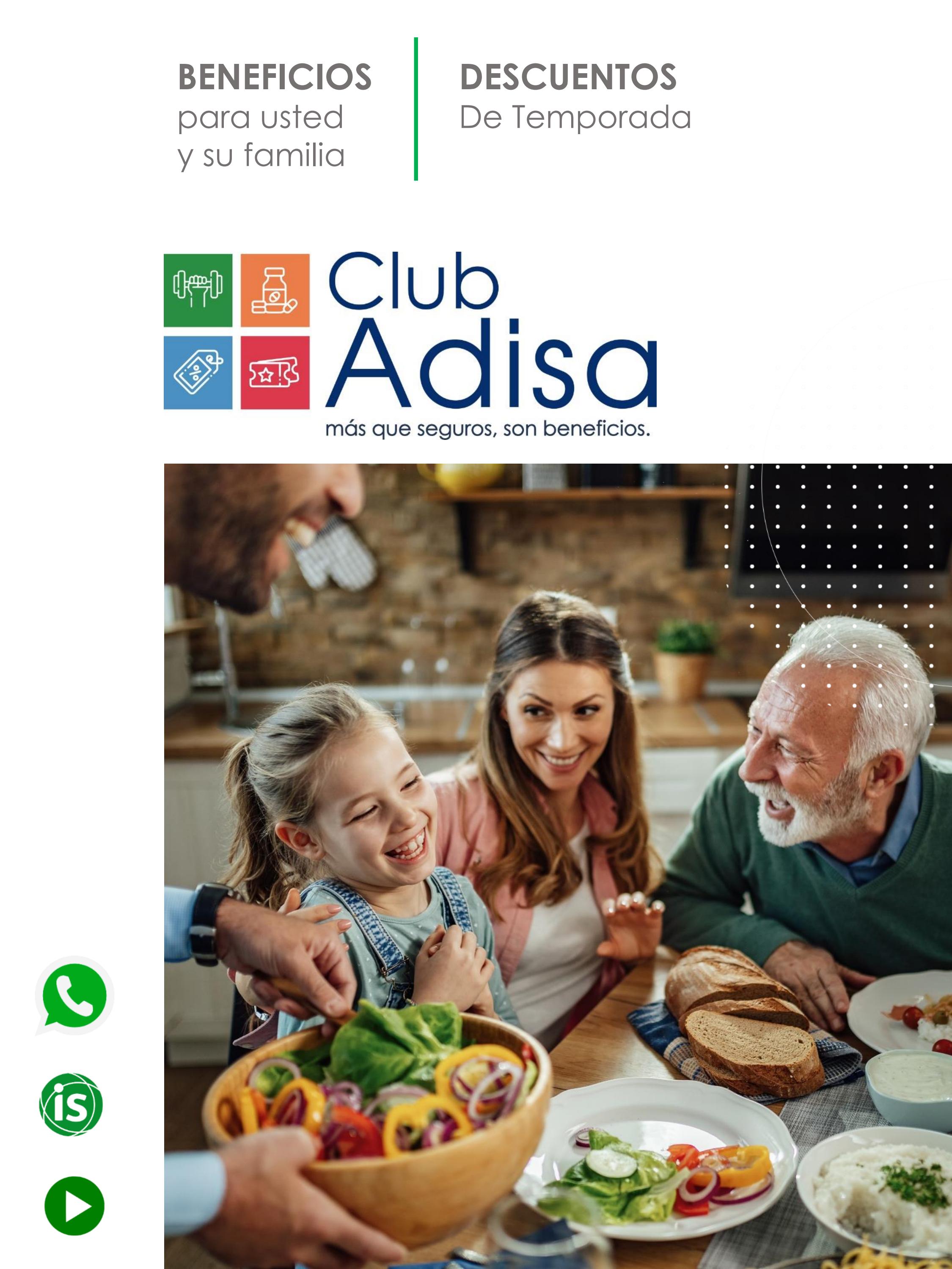 Beneficios de Club Adisa by AdisaCR - Issuu