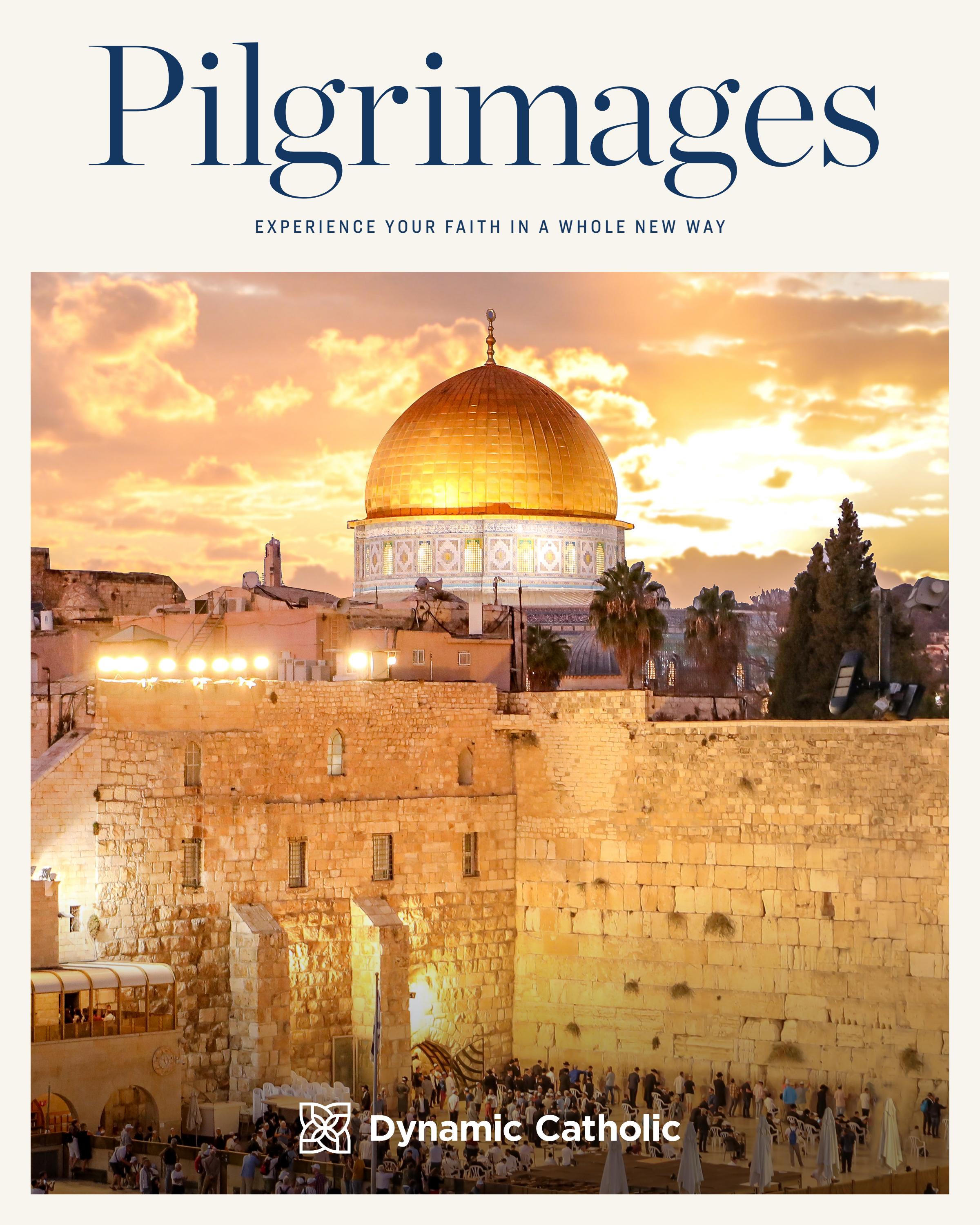 Dynamic Catholic Pilgrimage Brochure by Dynamic Catholic - Issuu