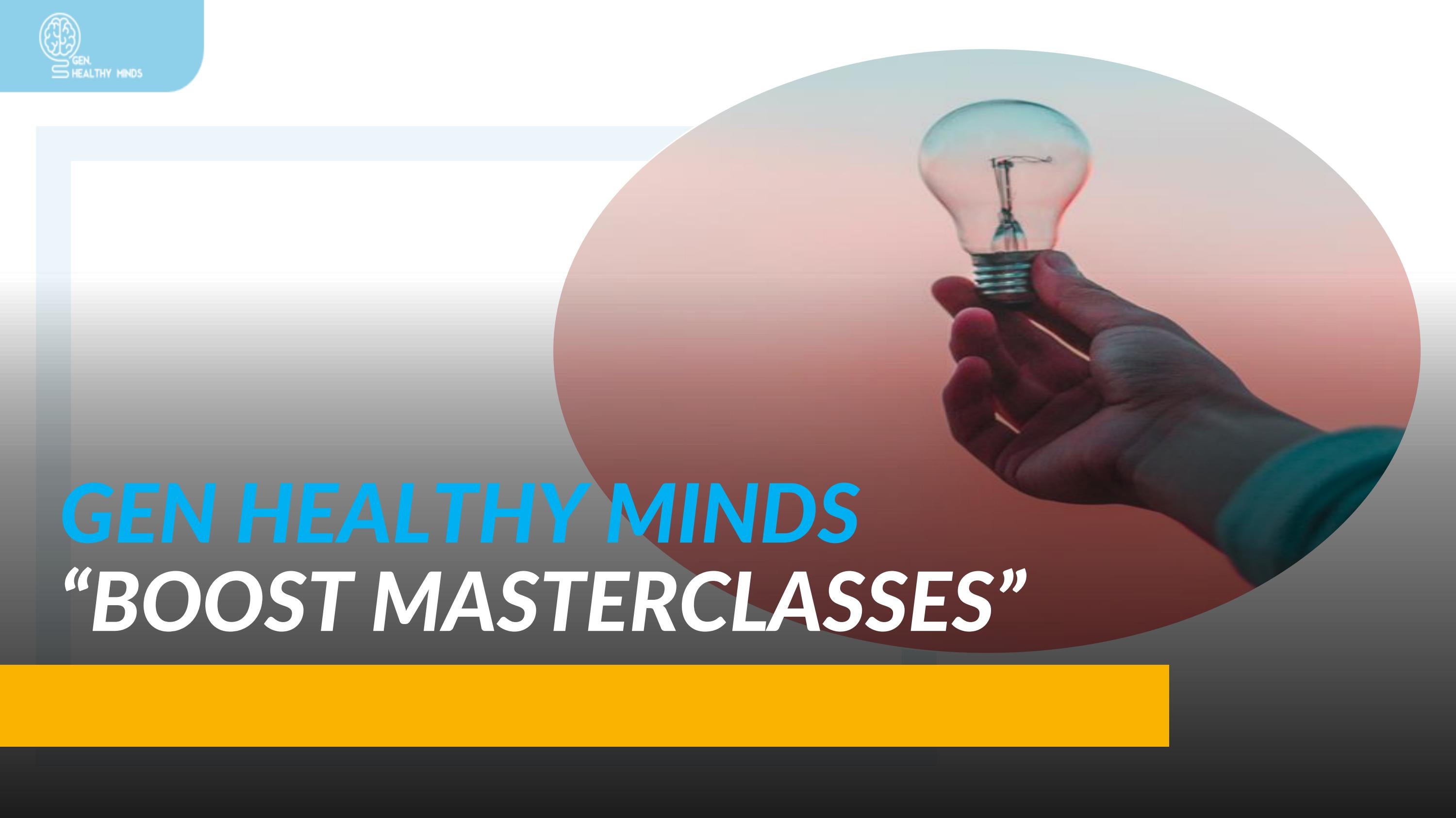 Gen Healthy Minds Masterclasses by Genhealthy - Issuu