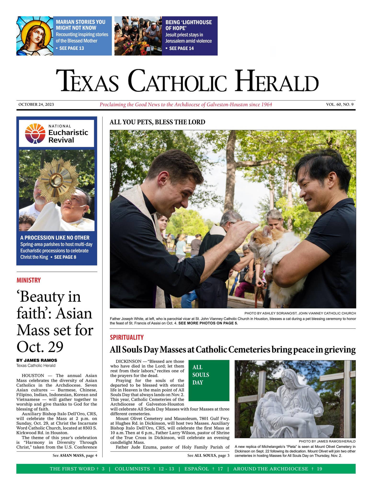 Texas Catholic Herald - Oct. 24, 2023 by Texas Catholic Herald - Issuu