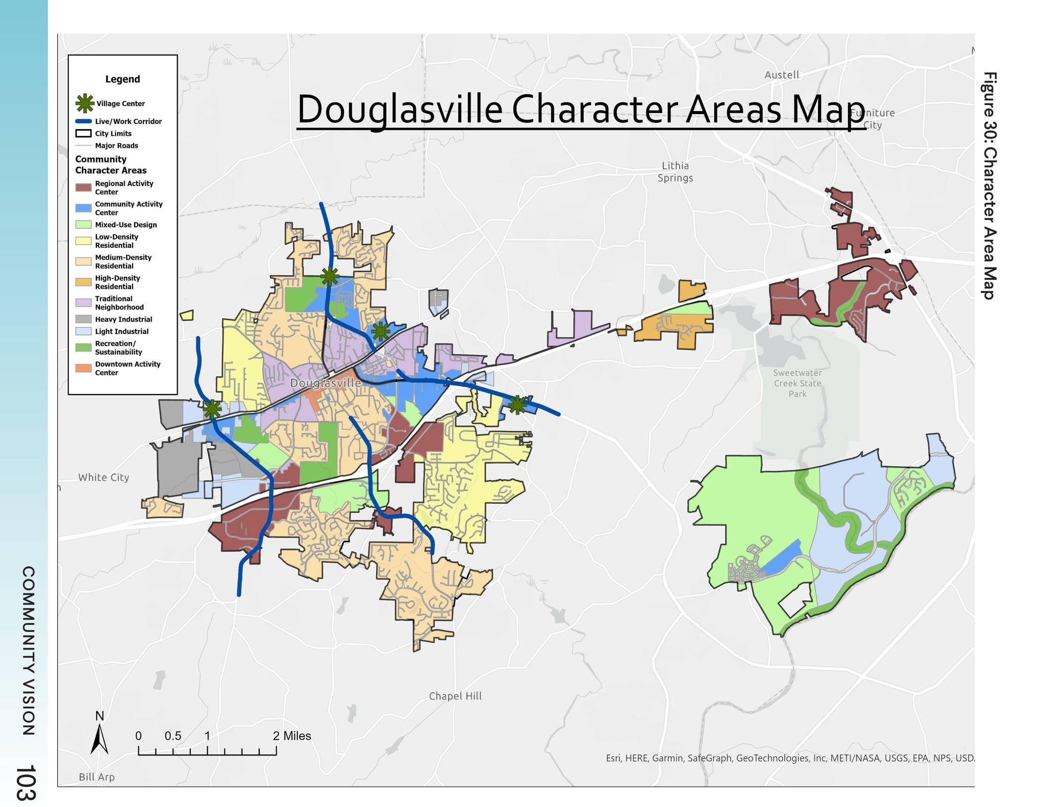 Douglasville Character Areas Map (2023 Plan) by DouglasvilleGA - Issuu