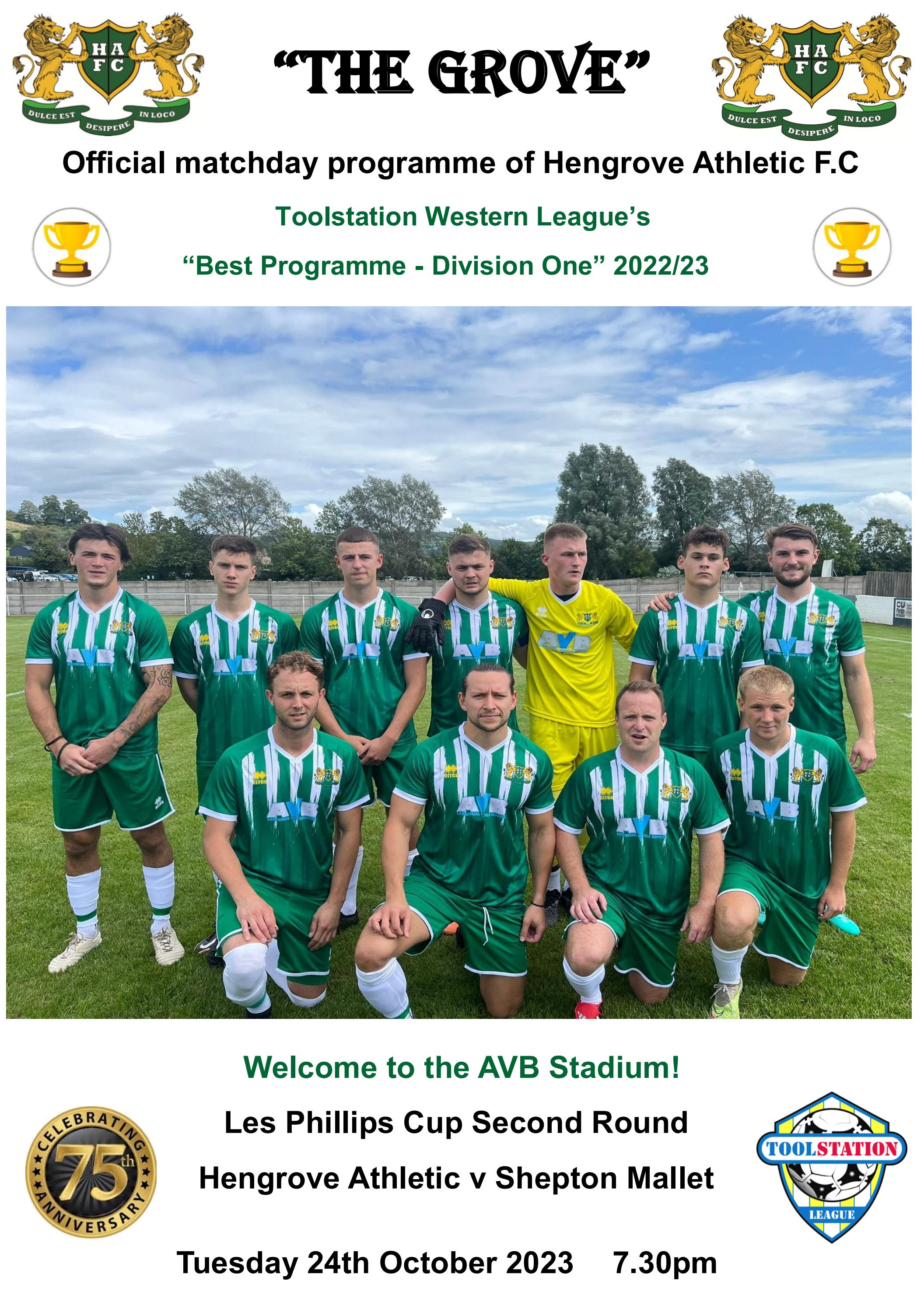 Hengrove Athletic v Shepton Mallet by hamdonmedia - Issuu