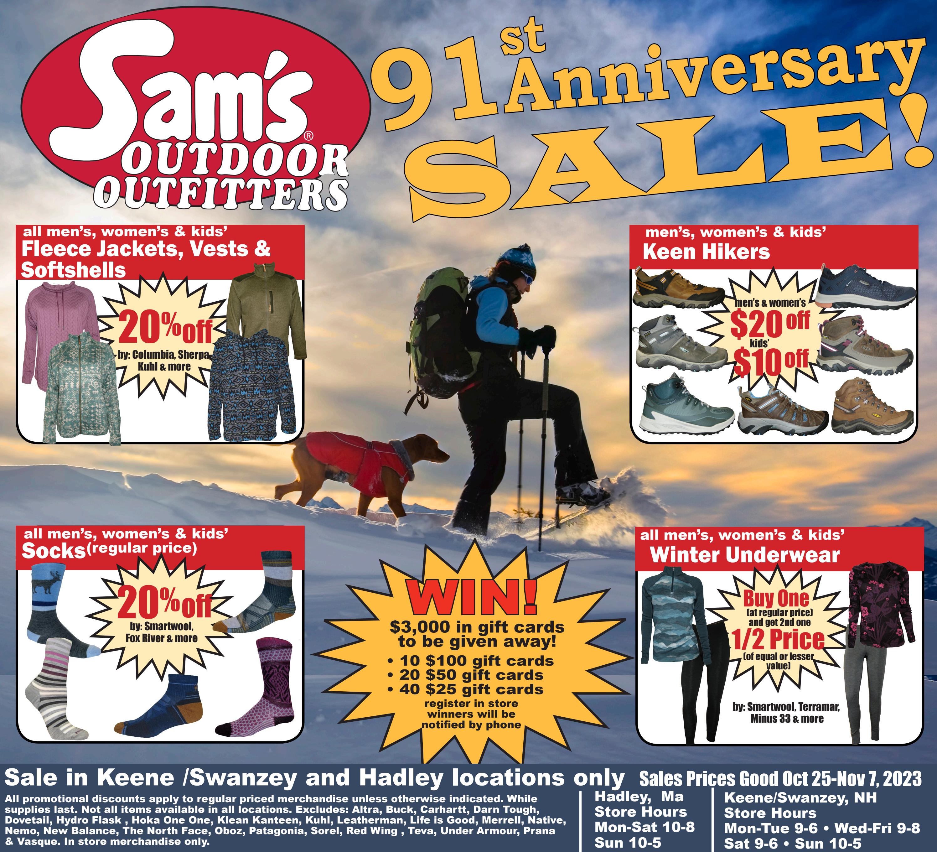 Sam's Outdoor Outfitters by Keene Web Works - Issuu