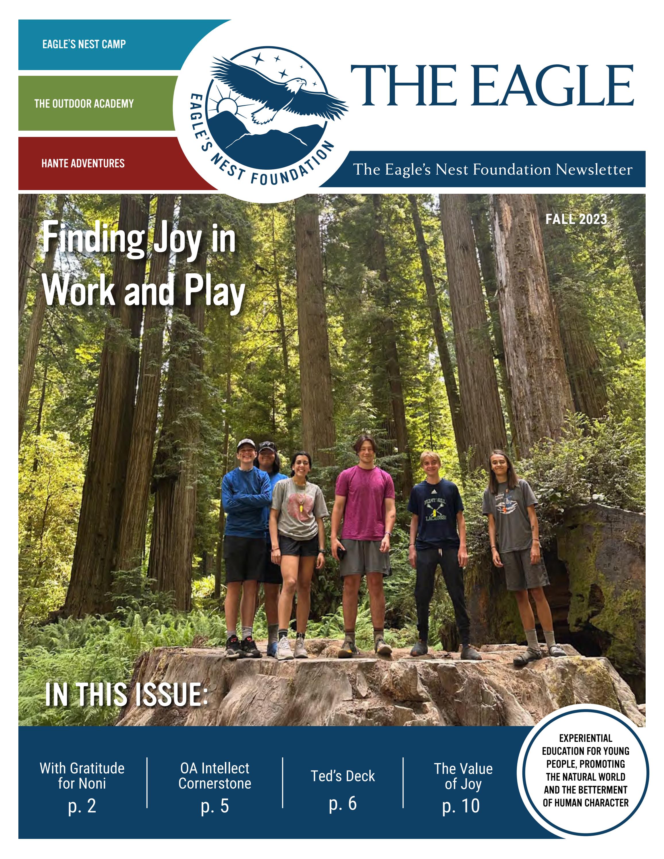 The Eagle Fall 2023 by Eagle's Nest Foundation - Issuu