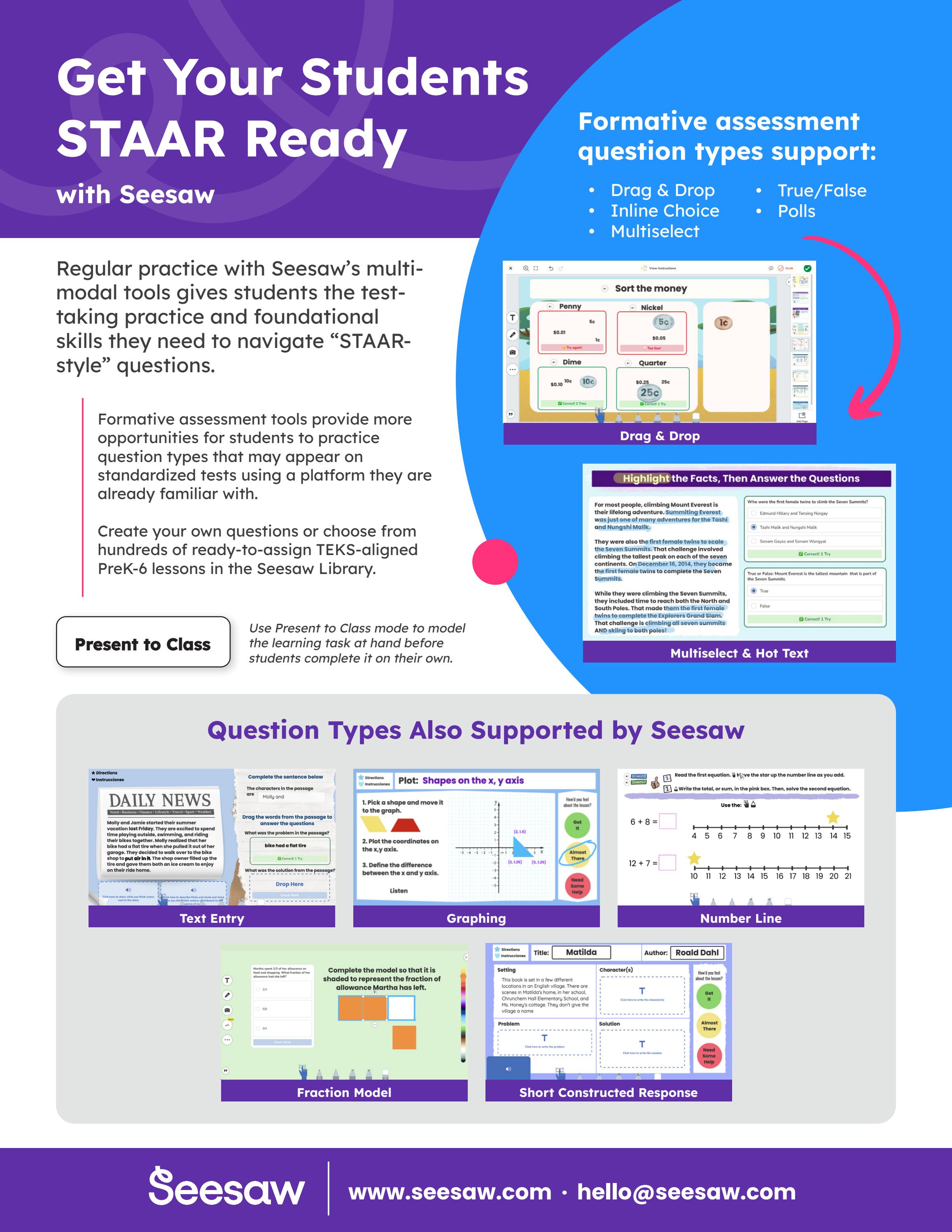 Get Your Students STAAR Ready by seesawlearning - Issuu