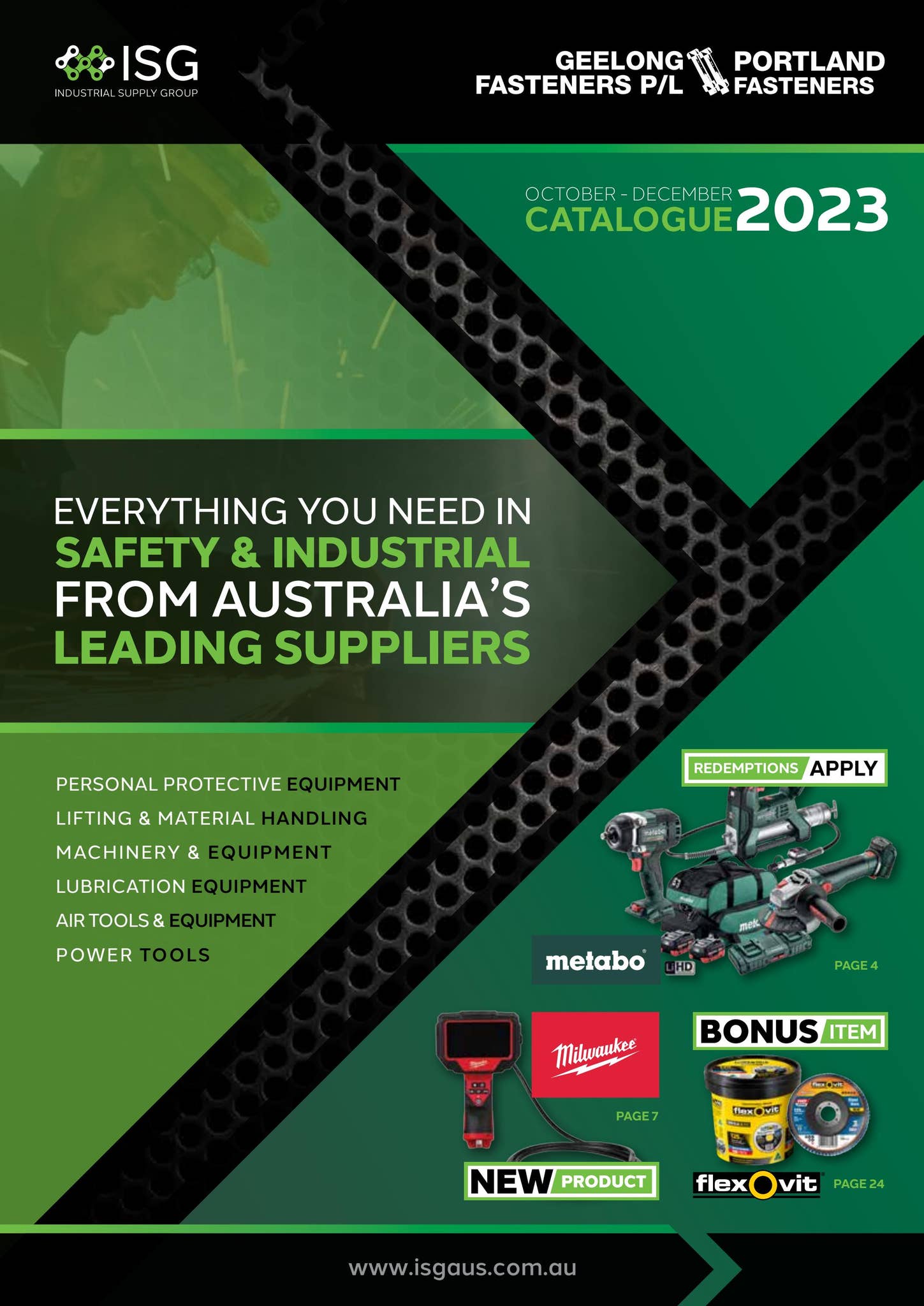 ISG Catalogue Geelong Fasteners | October - December 2023 by Catalogue ...