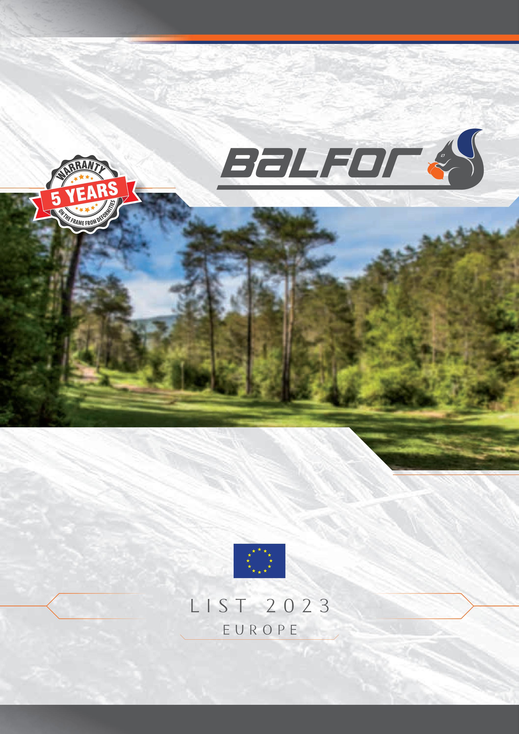Balfor - 2023 -Catalogue by Vos Tools - Issuu