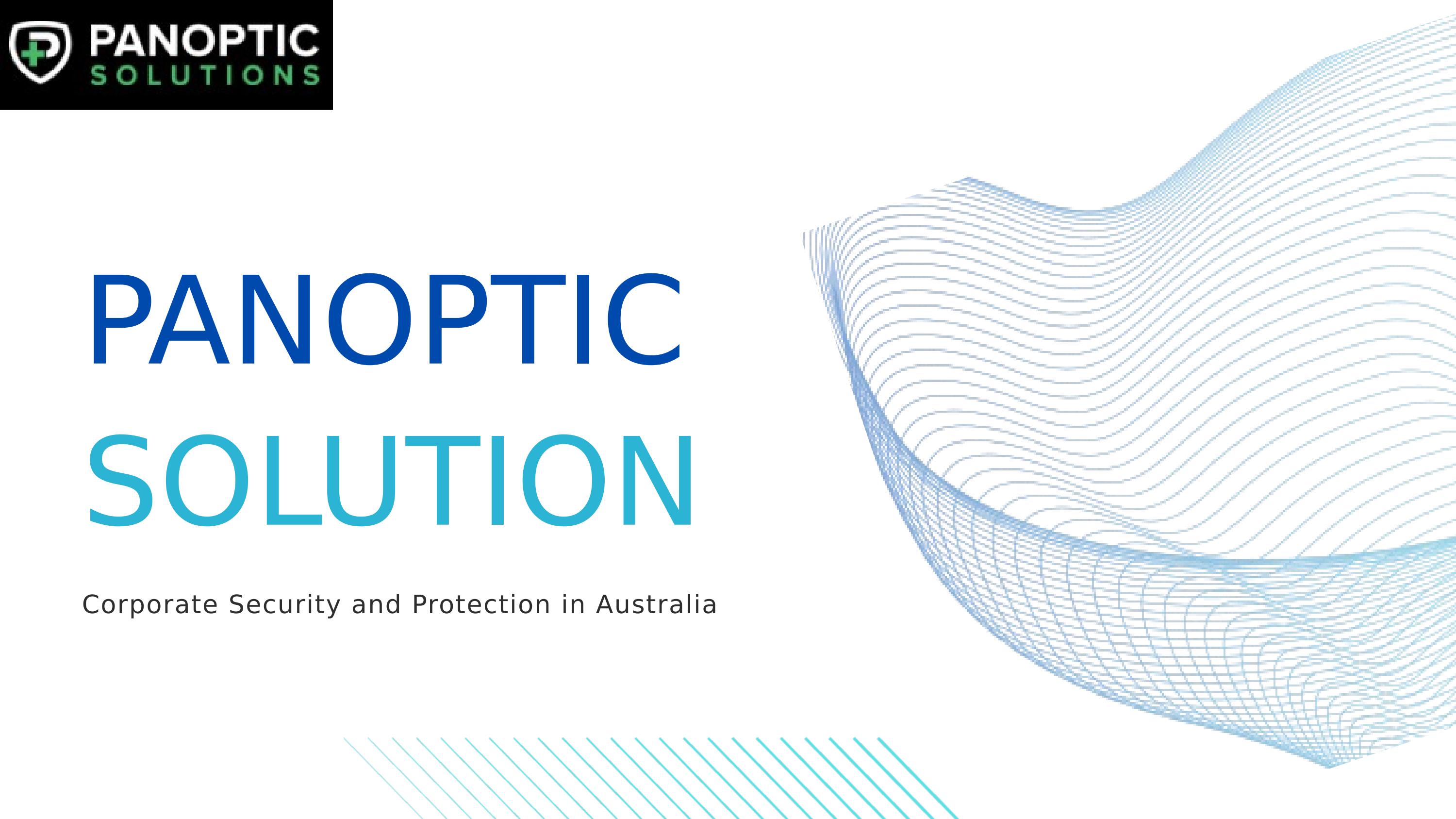 Top Notch Executive Protection Services - Panoptic Solutions by Panoptics Solutions - Issuu