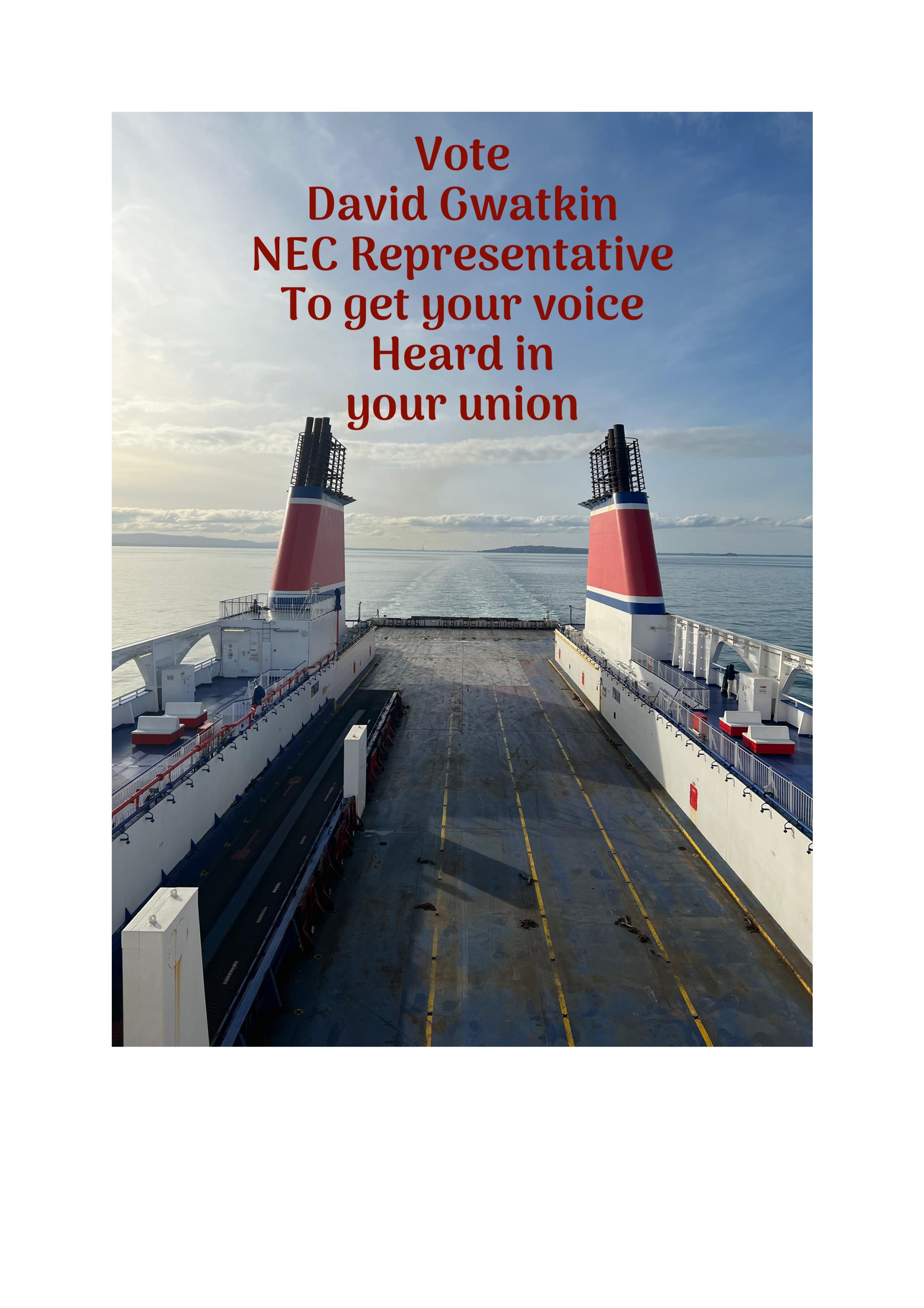 David Gwatkin candidate statement by RMT Union - Issuu