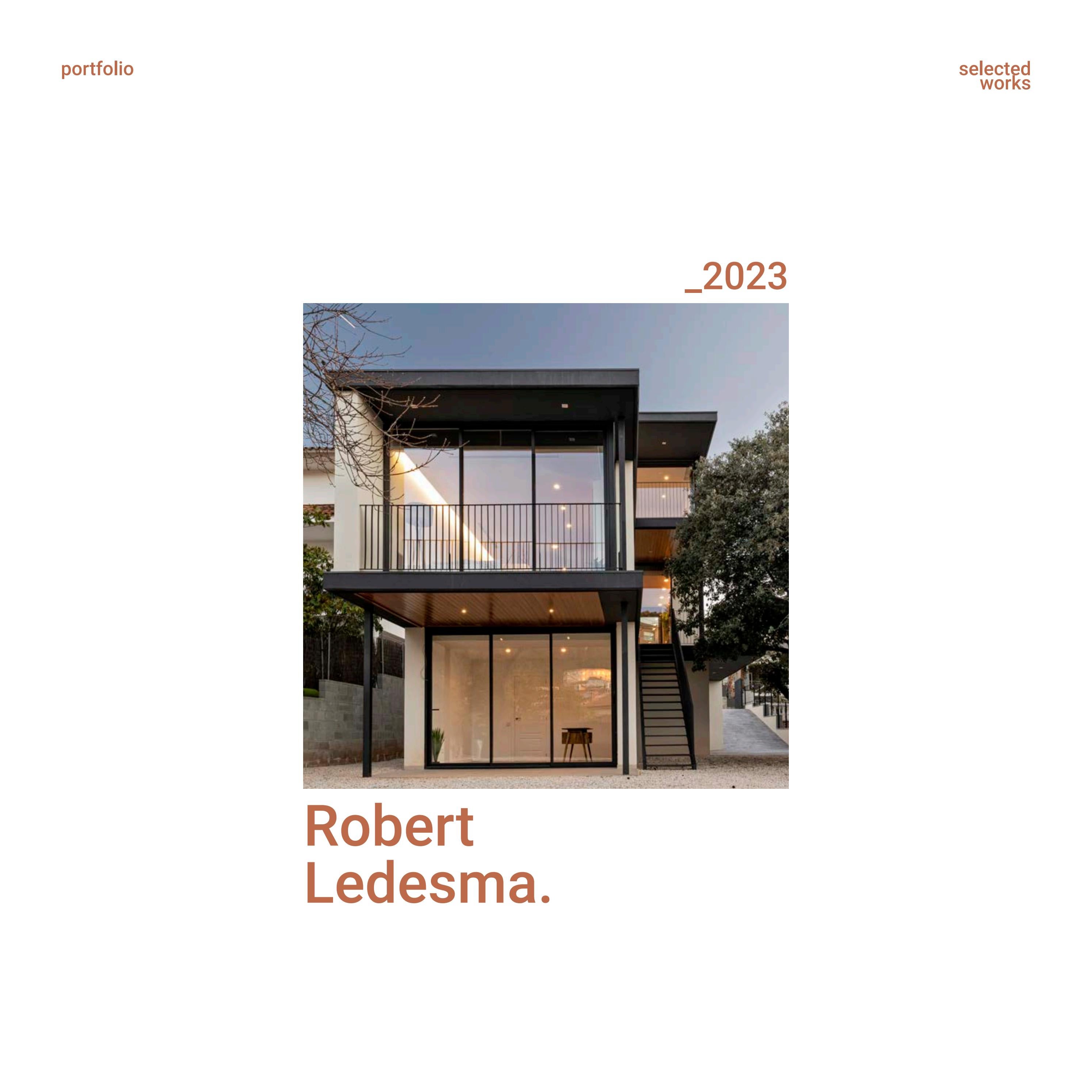 Robert Ledesma - Portfolio by Robert Ledesma - Issuu
