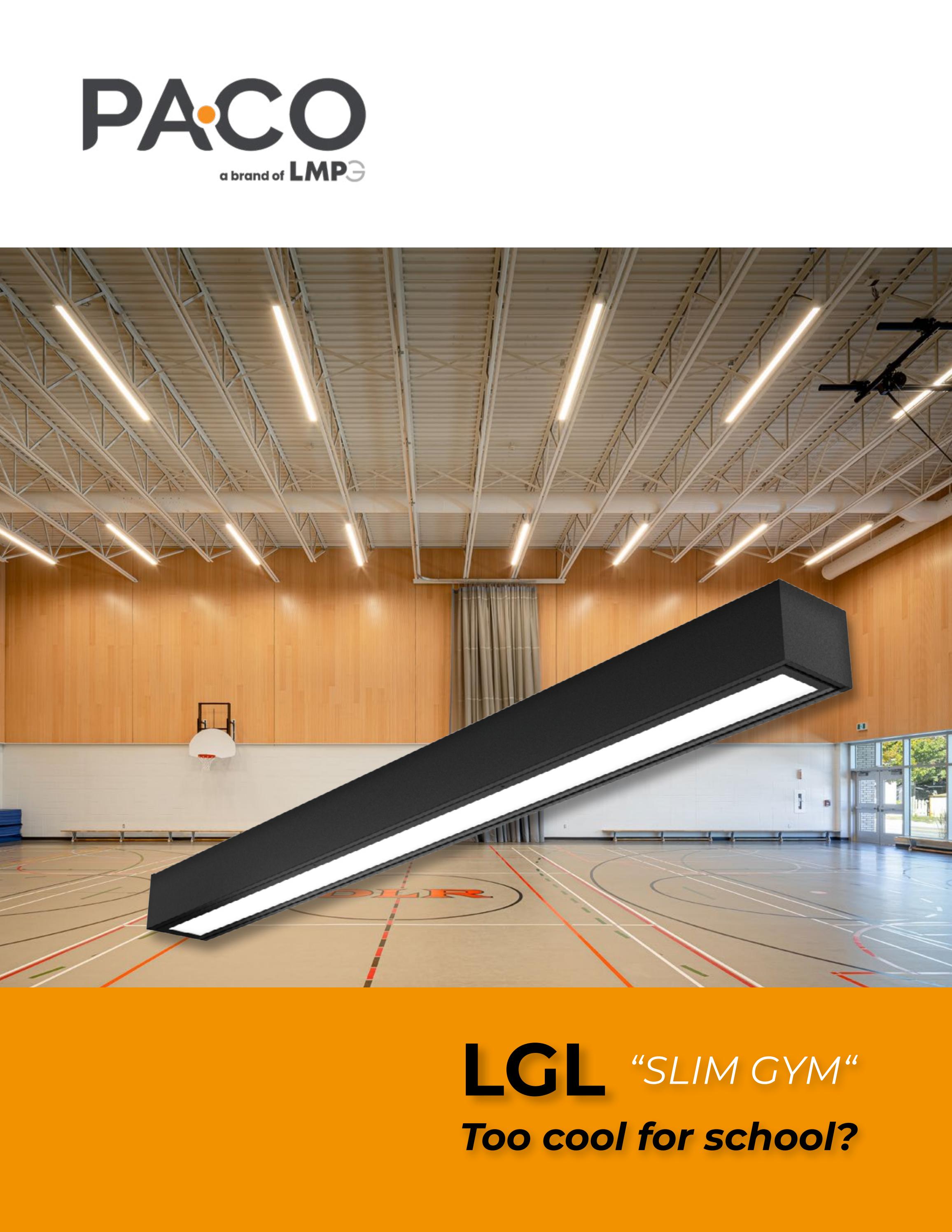 LGL-Linear Gym Luminaire by Pa-Co Lighting - Issuu
