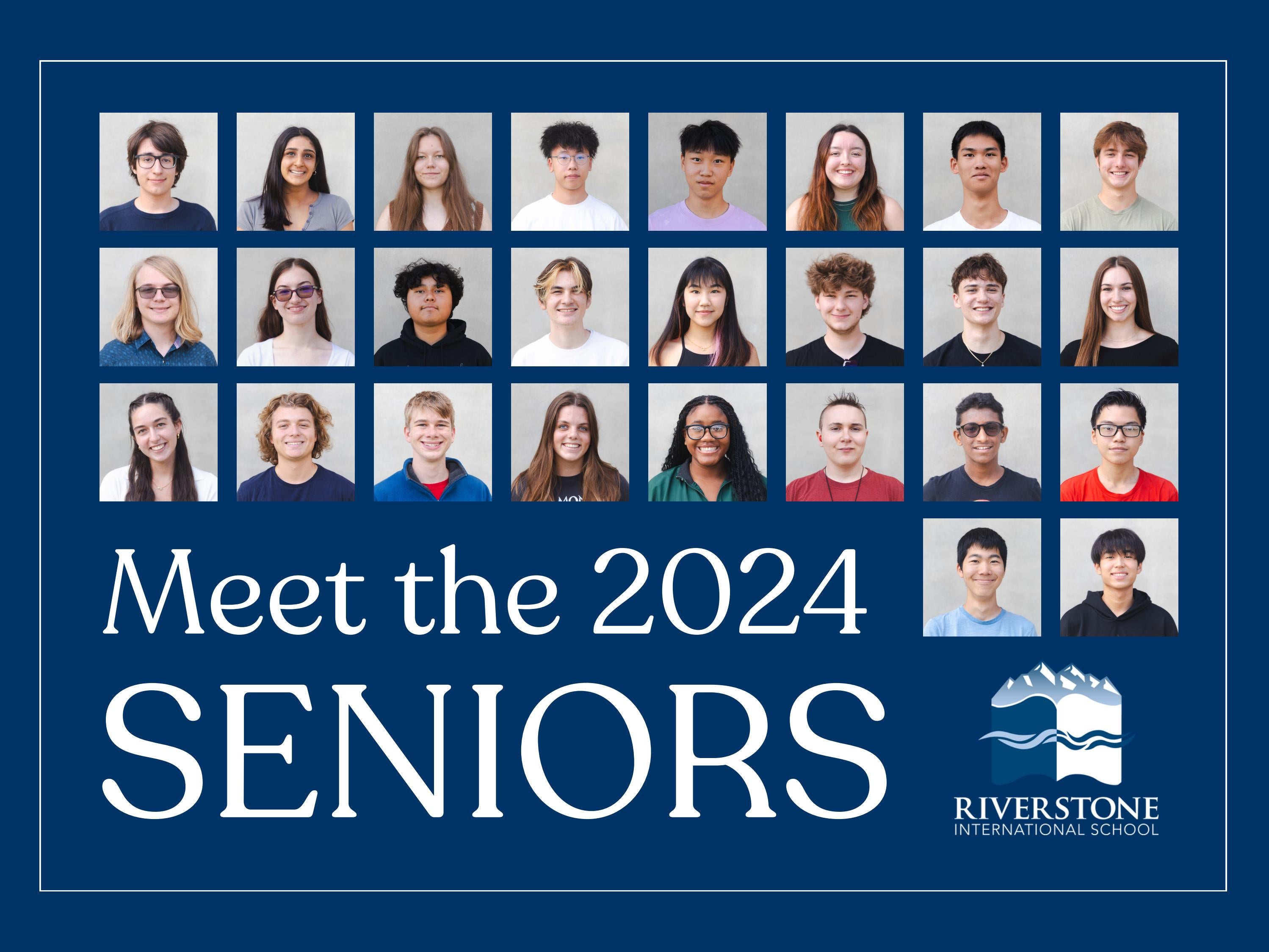 Meet The Seniors - Class of 2024 by Riverstone International School - Issuu
