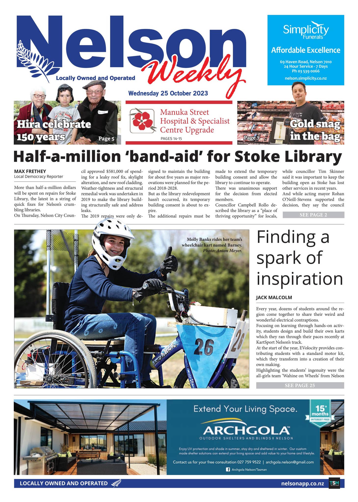 Nelson Weekly - 25 October 2023 by Top South Media - Issuu