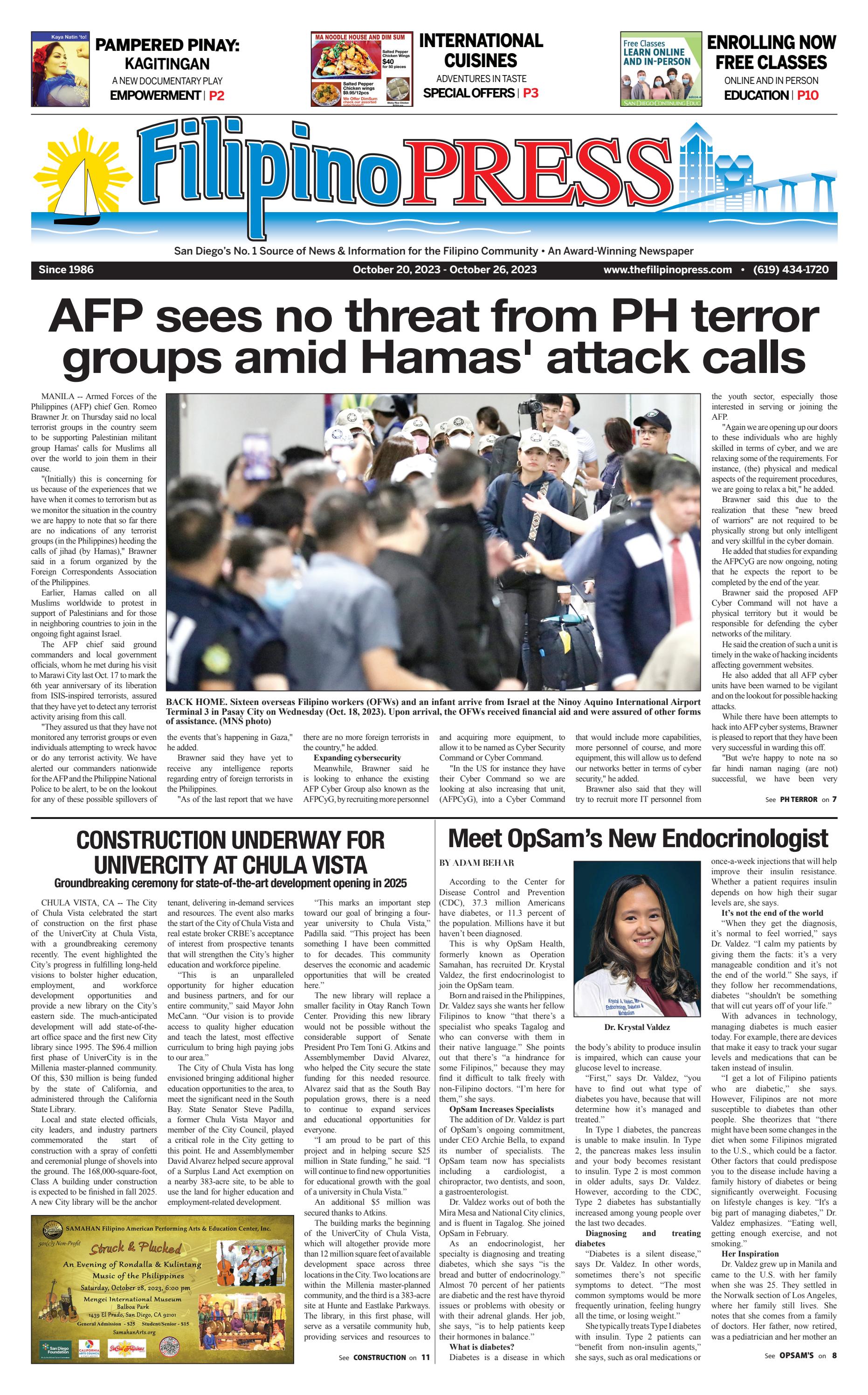 The Filipino Press: October 20-26, 2023 by The Filipino Press - Issuu