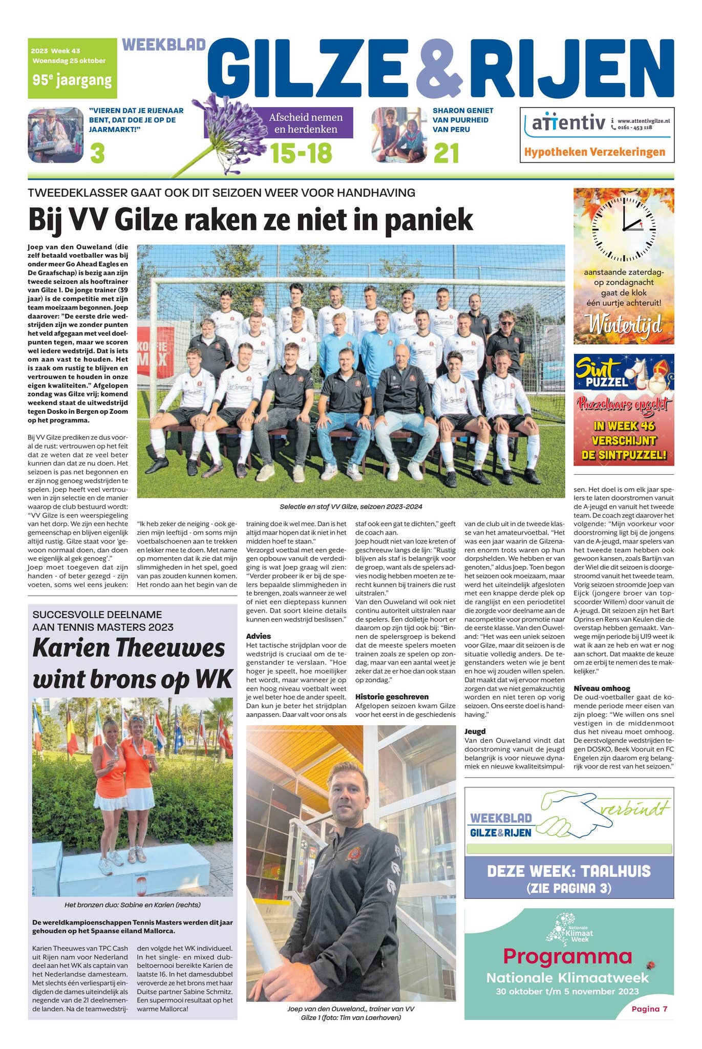 Weekblad Gilze en Rijen 25-10-2023 by Em. de Jong Media - Issuu