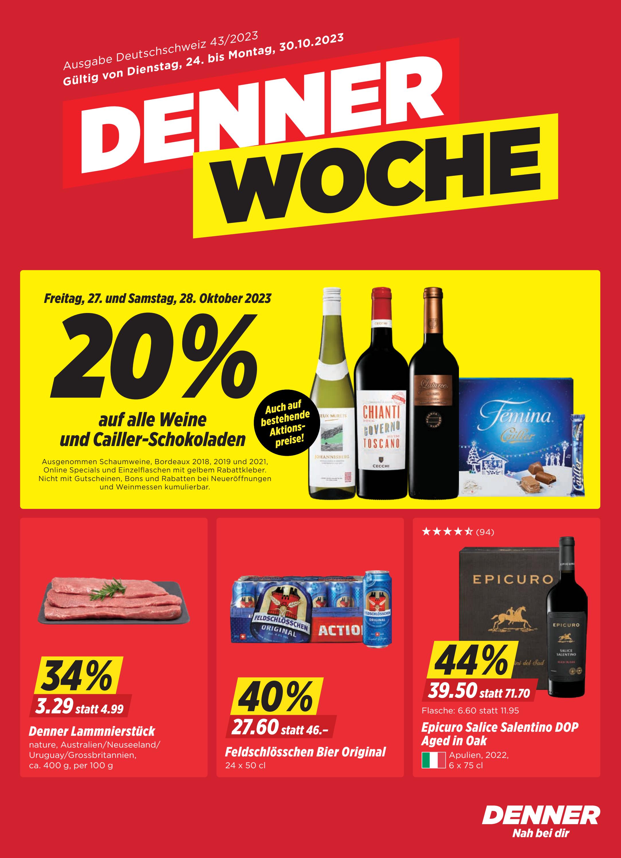 Denner Woche KW 43 by Denner AG - Issuu