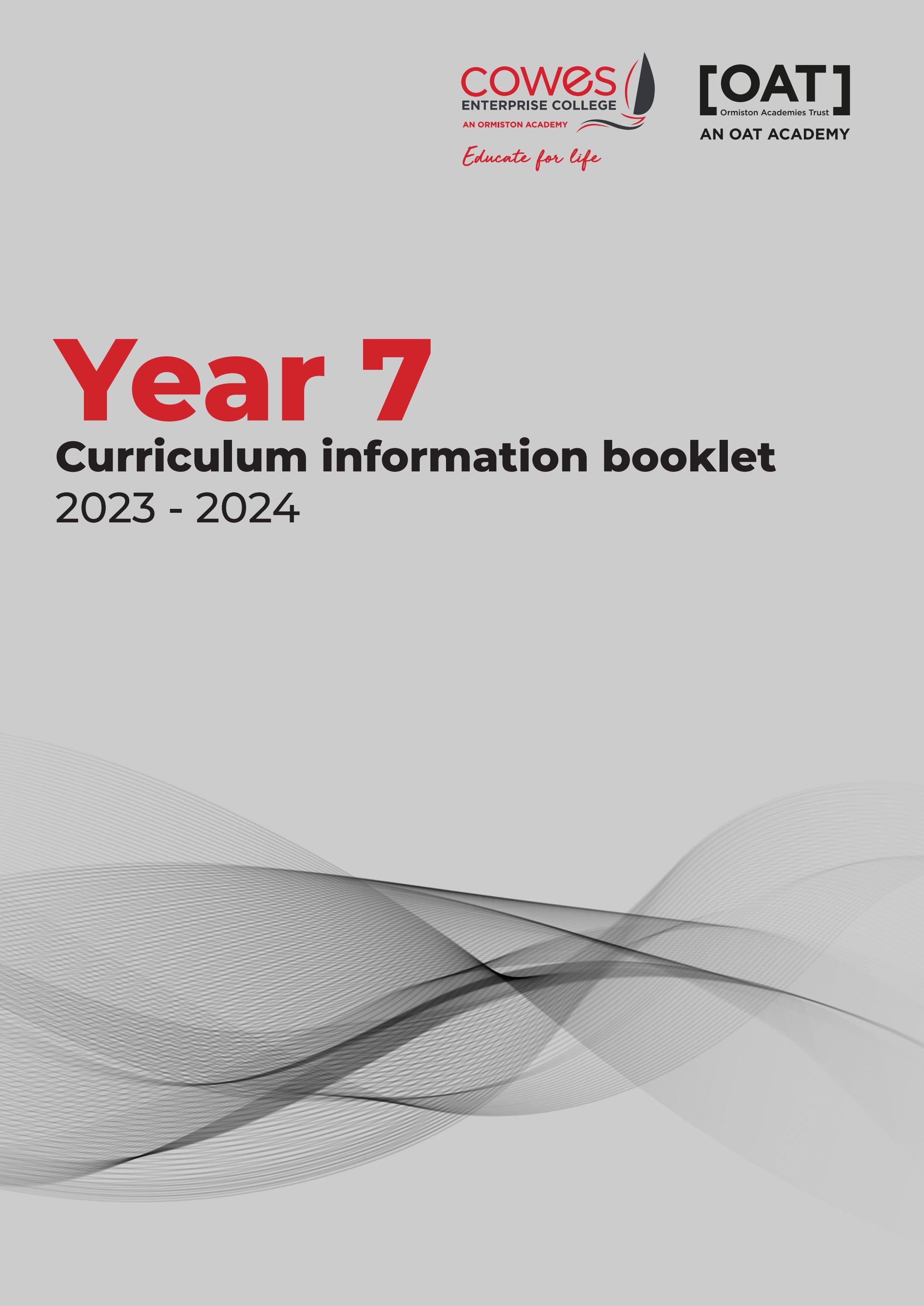 Year 7 Curriculum Information by Cowes Enterprise College - Issuu