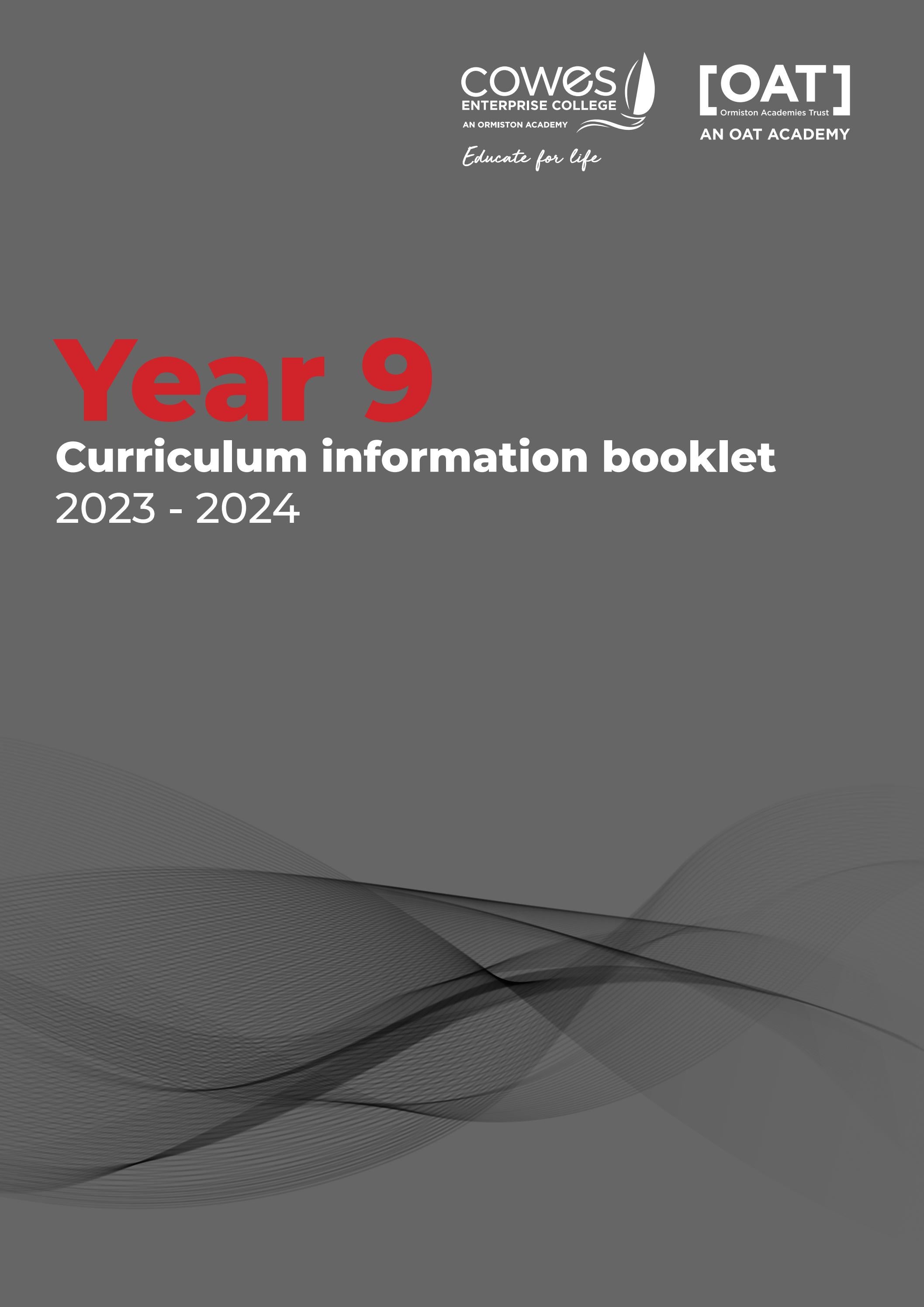 Year 9 Curriculum Information by Cowes Enterprise College - Issuu